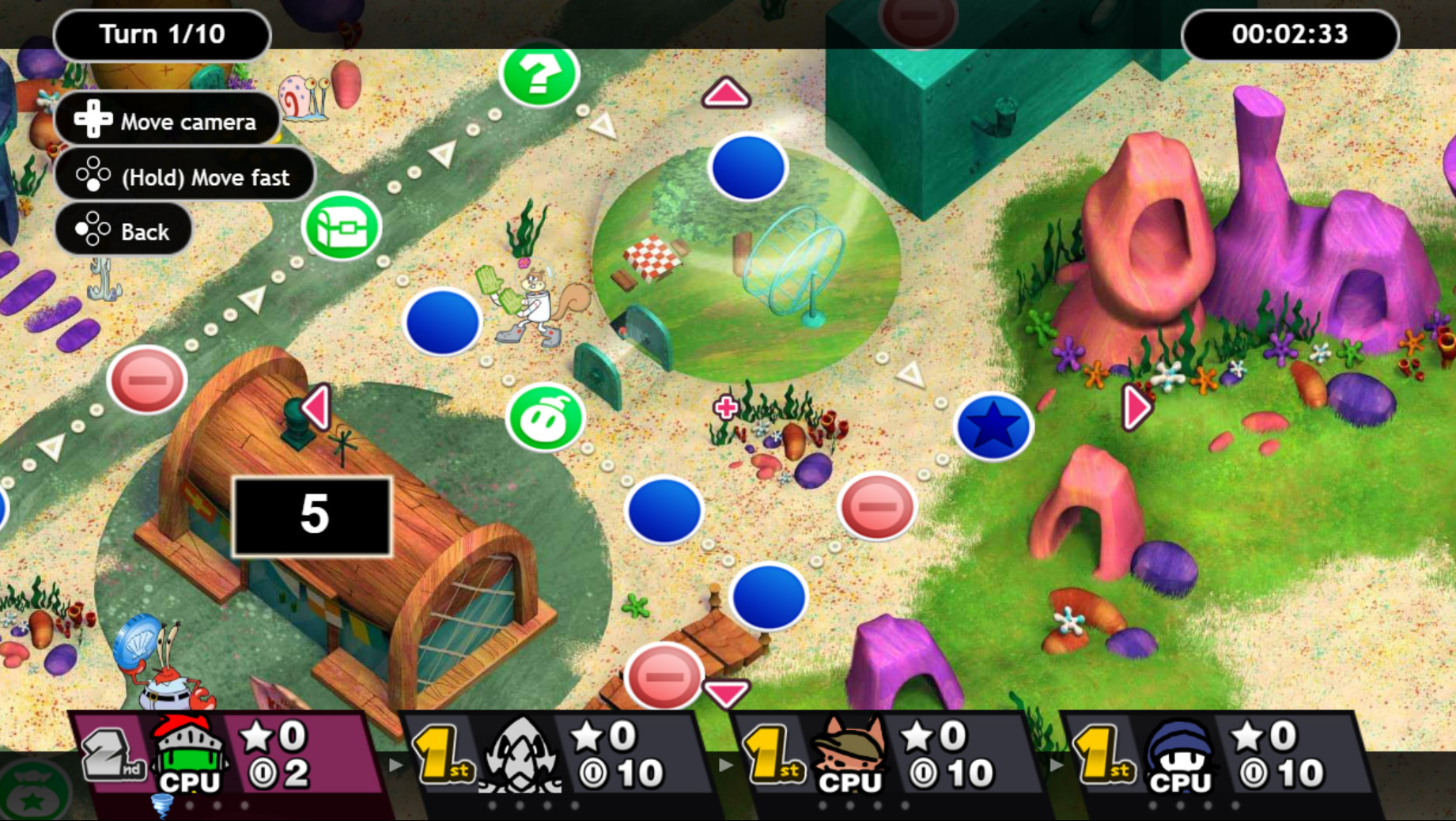 Spongebob Board (Nick Block Party) Mod for Party Project | PProject Mods