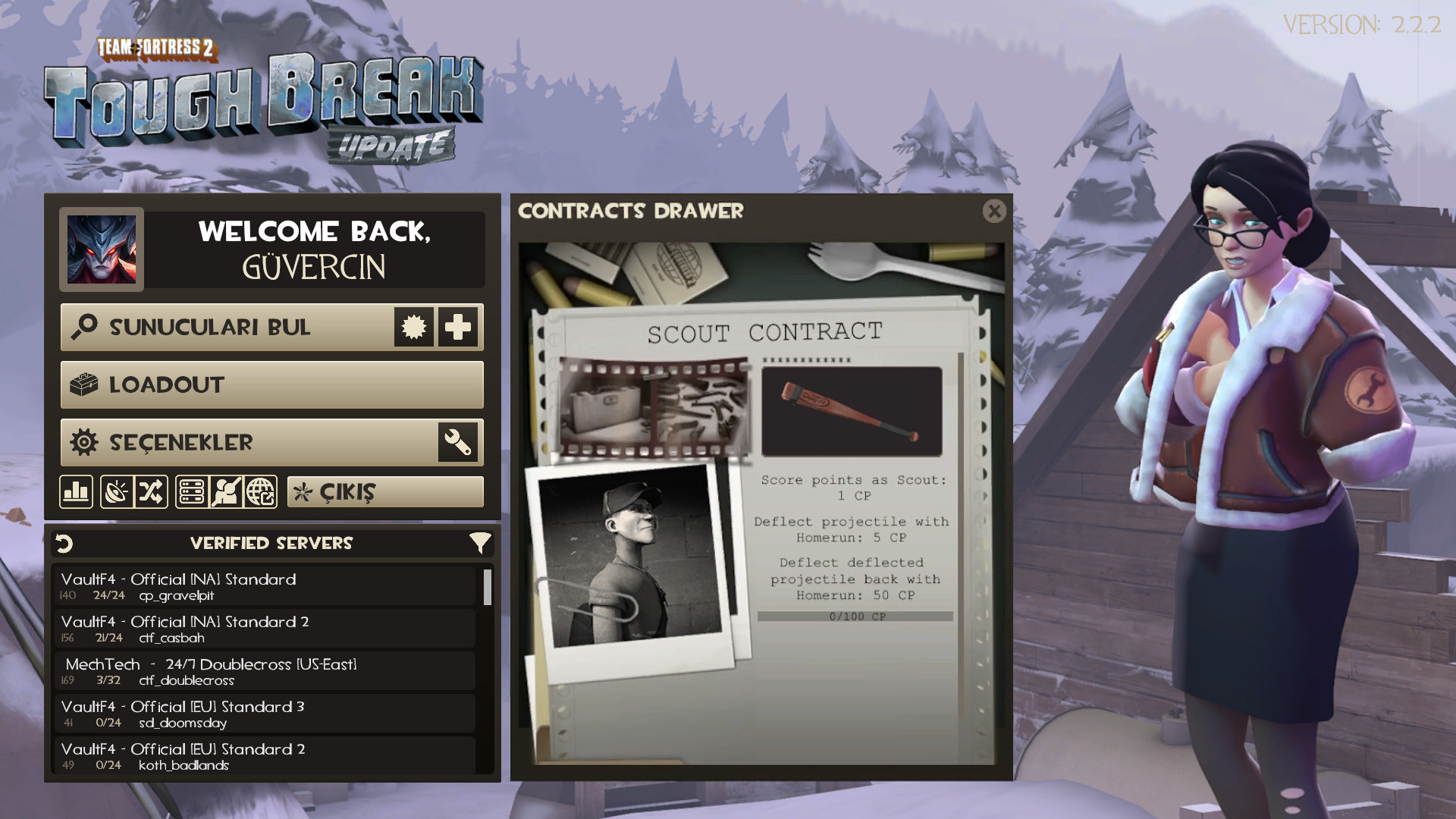 TF2C Visual contract Mod Mod for Team Fortress 2 Classified ...