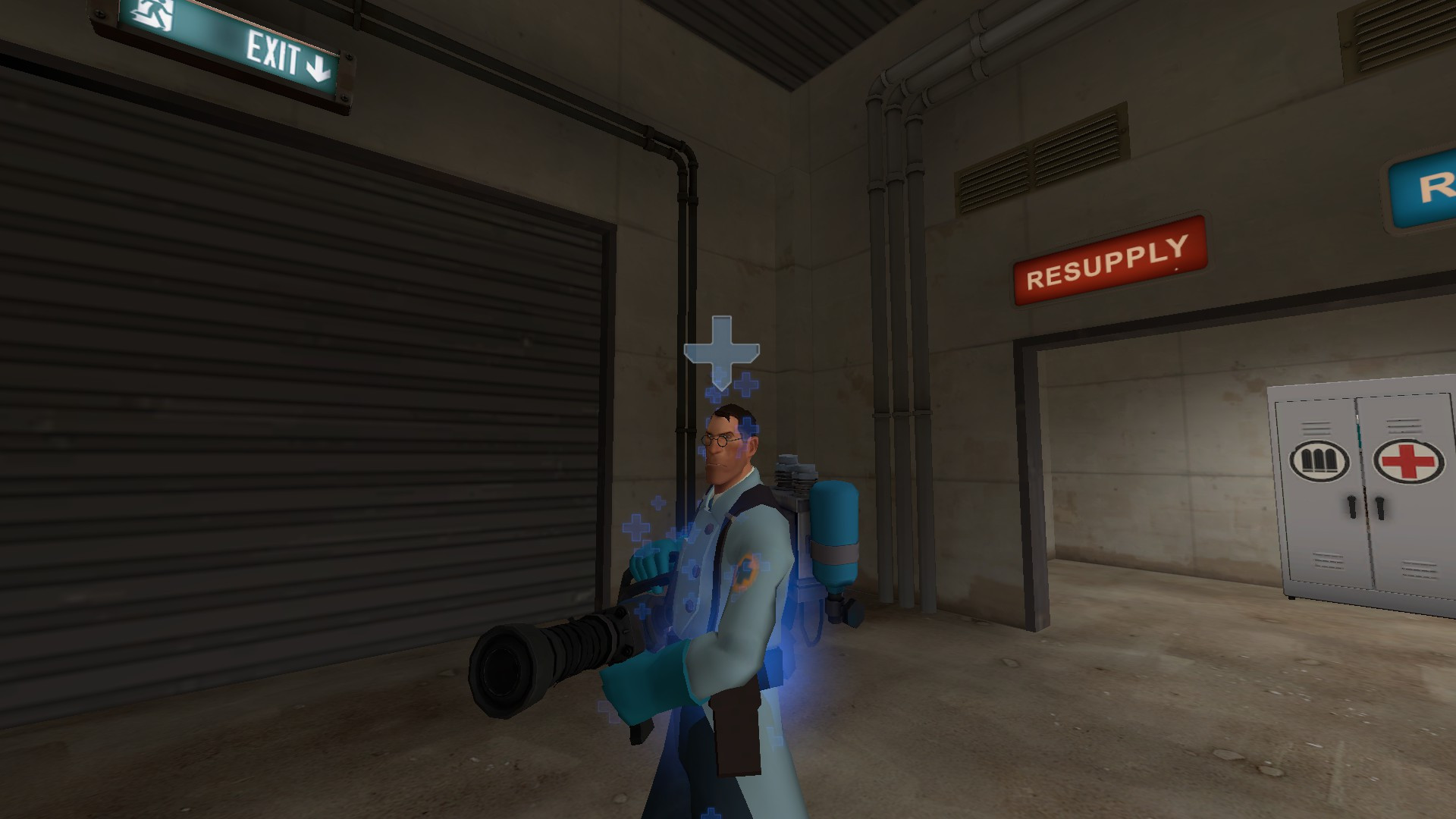 Heal Target/Indicator Cross Mod for Team Fortress 2 | TF2 Mods