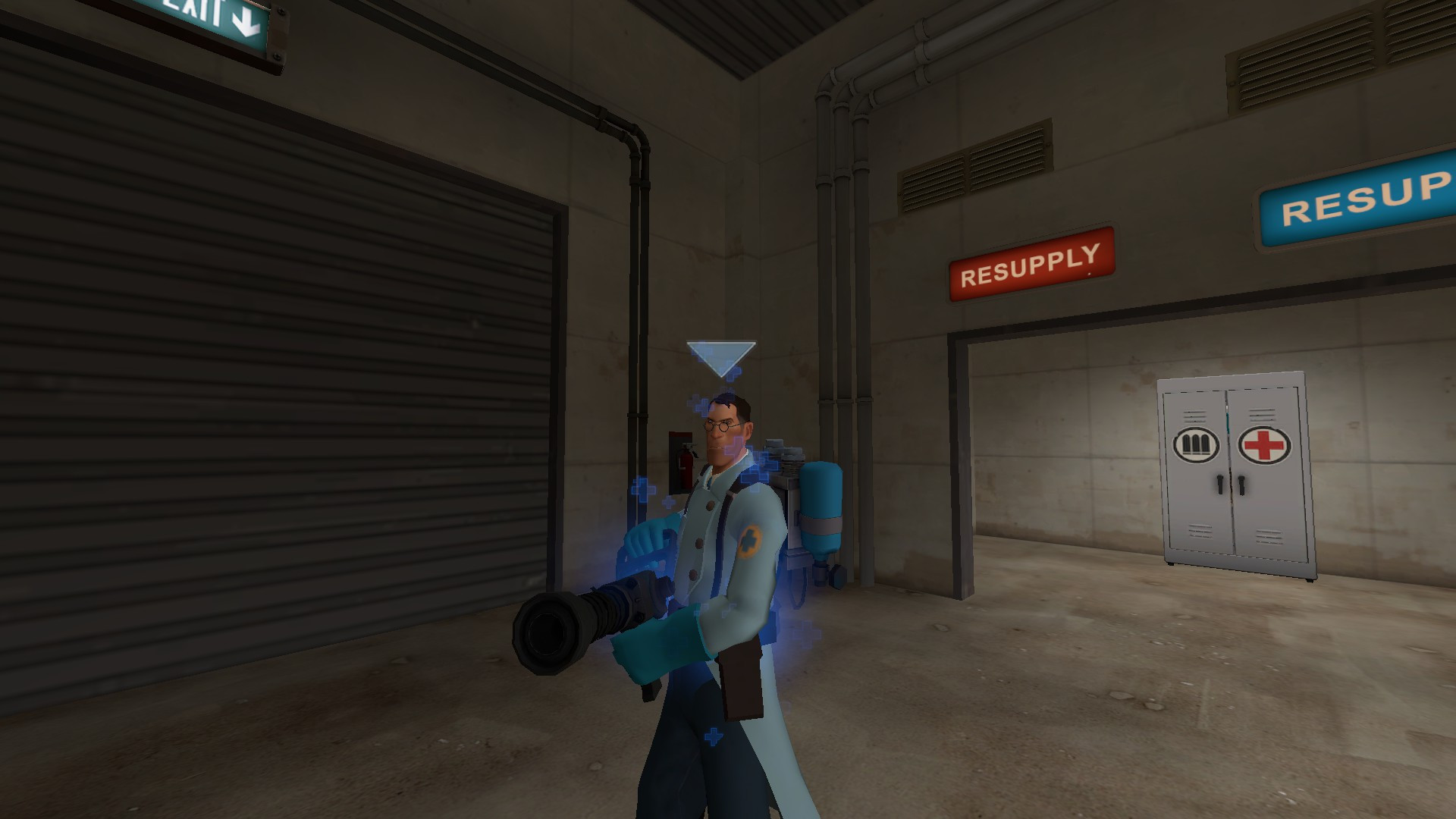 Heal Target/Indicator Cross Mod for Team Fortress 2 | TF2 Mods
