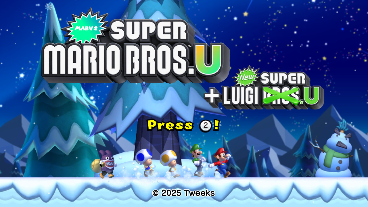 Marv´s New Super Mario Bros. U Mod for New Super Mario Bros. U / New ...