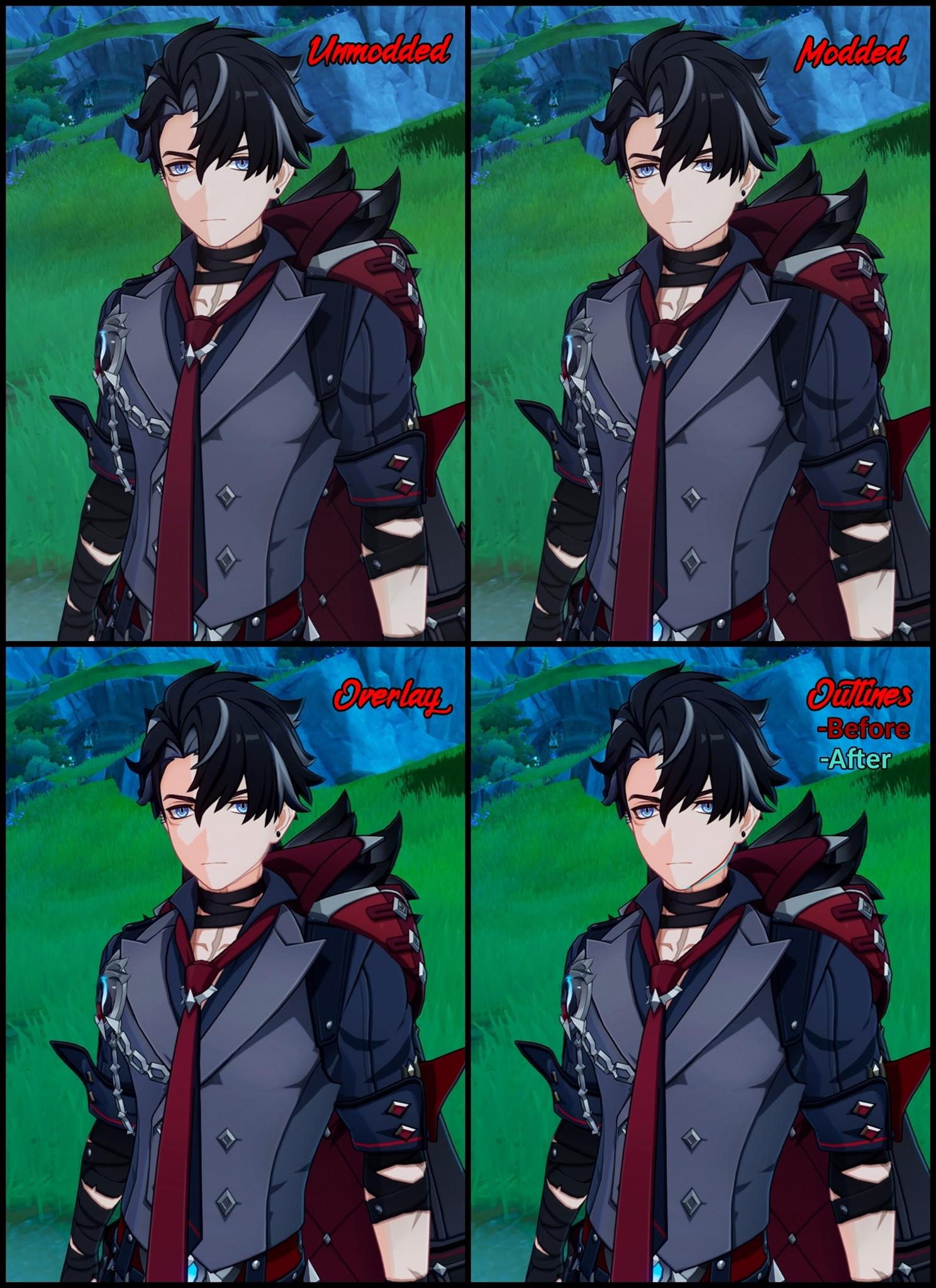 Wriothesley Bigger Jaw Mod for Genshin Impact | GI Mods