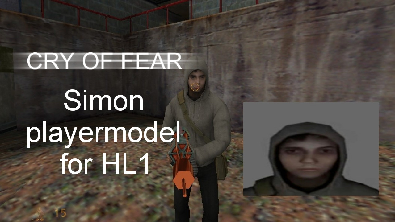 Cry of Fear Simon playermodel for HL1 Mod for Half-Life | HL Mods