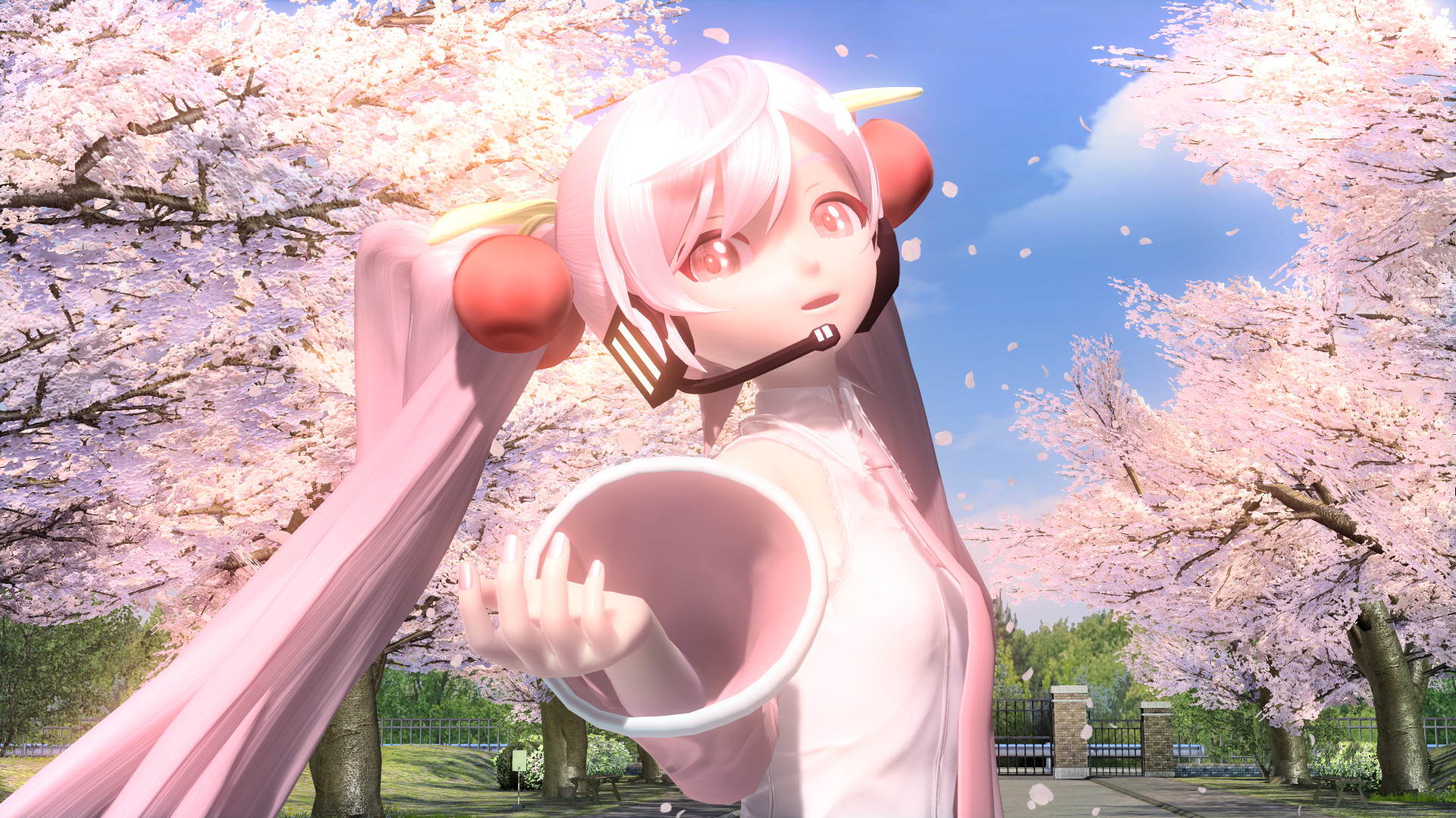 Sakura Miku Figure Modules Mod for Hatsune Miku: Project DIVA Mega Mix+ ...