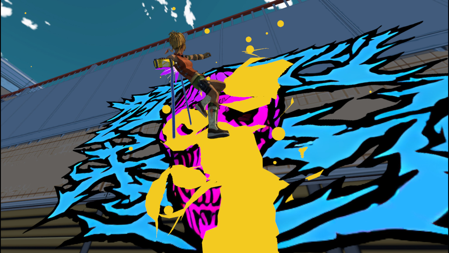 Rikku [Final Fantasy X] Mod for Bomb Rush Cyberfunk | BRC Mods