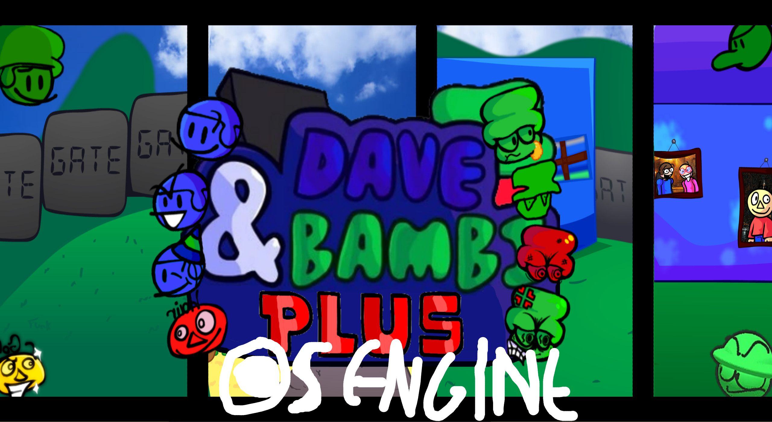 Dave & Bambi Definitive Plus OS Engine Port Mod for Friday Night Funkin' | FNF Mods
