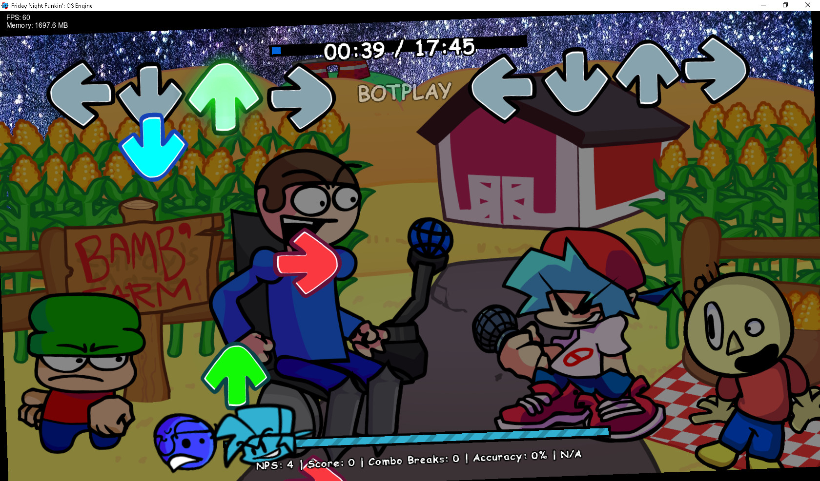 Dave & Bambi Definitive Plus OS Engine Port Mod for Friday Night Funkin' | FNF Mods