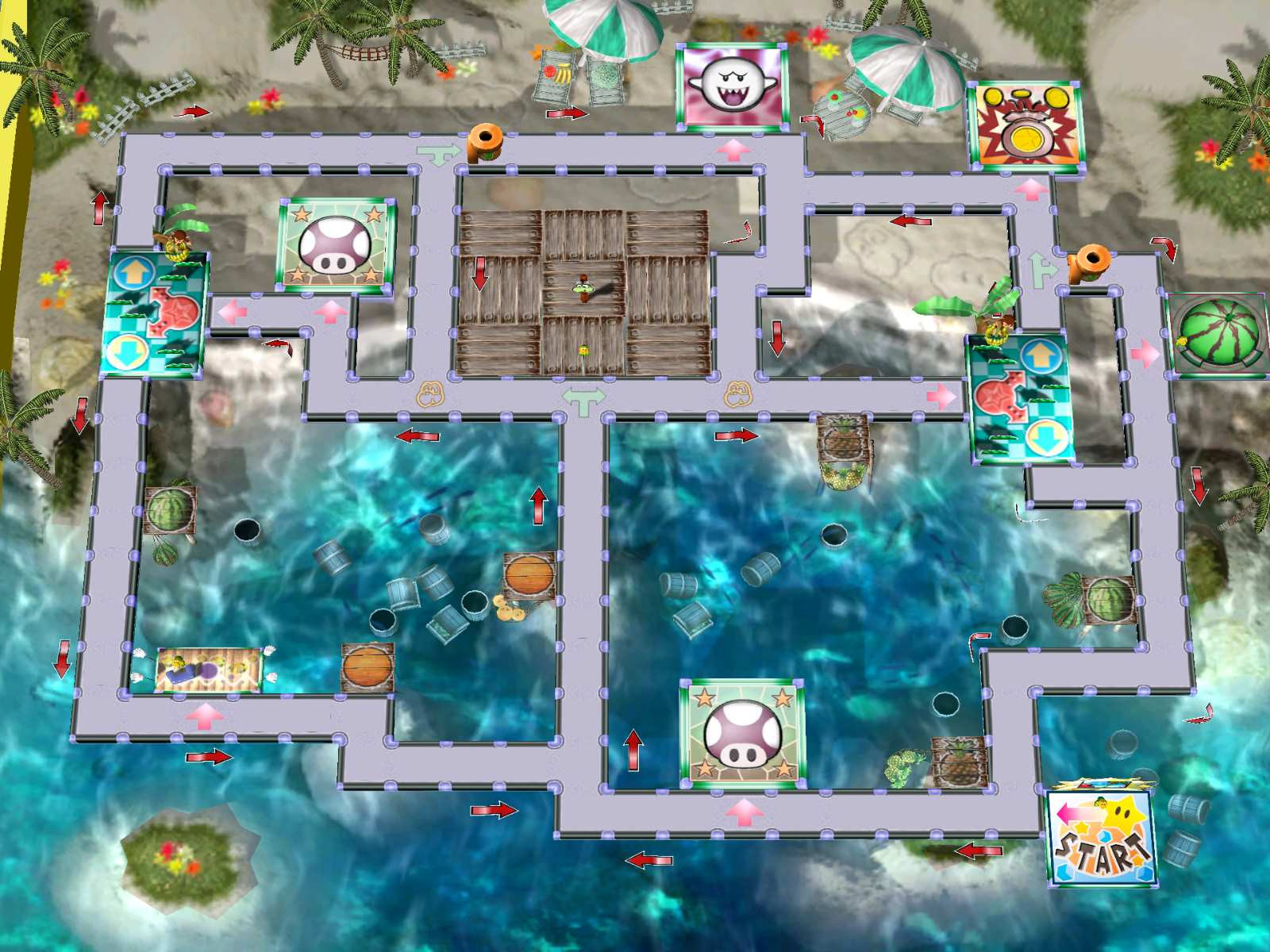 Koopa's Seaside Soiree Mod for Party Project | PProject Mods