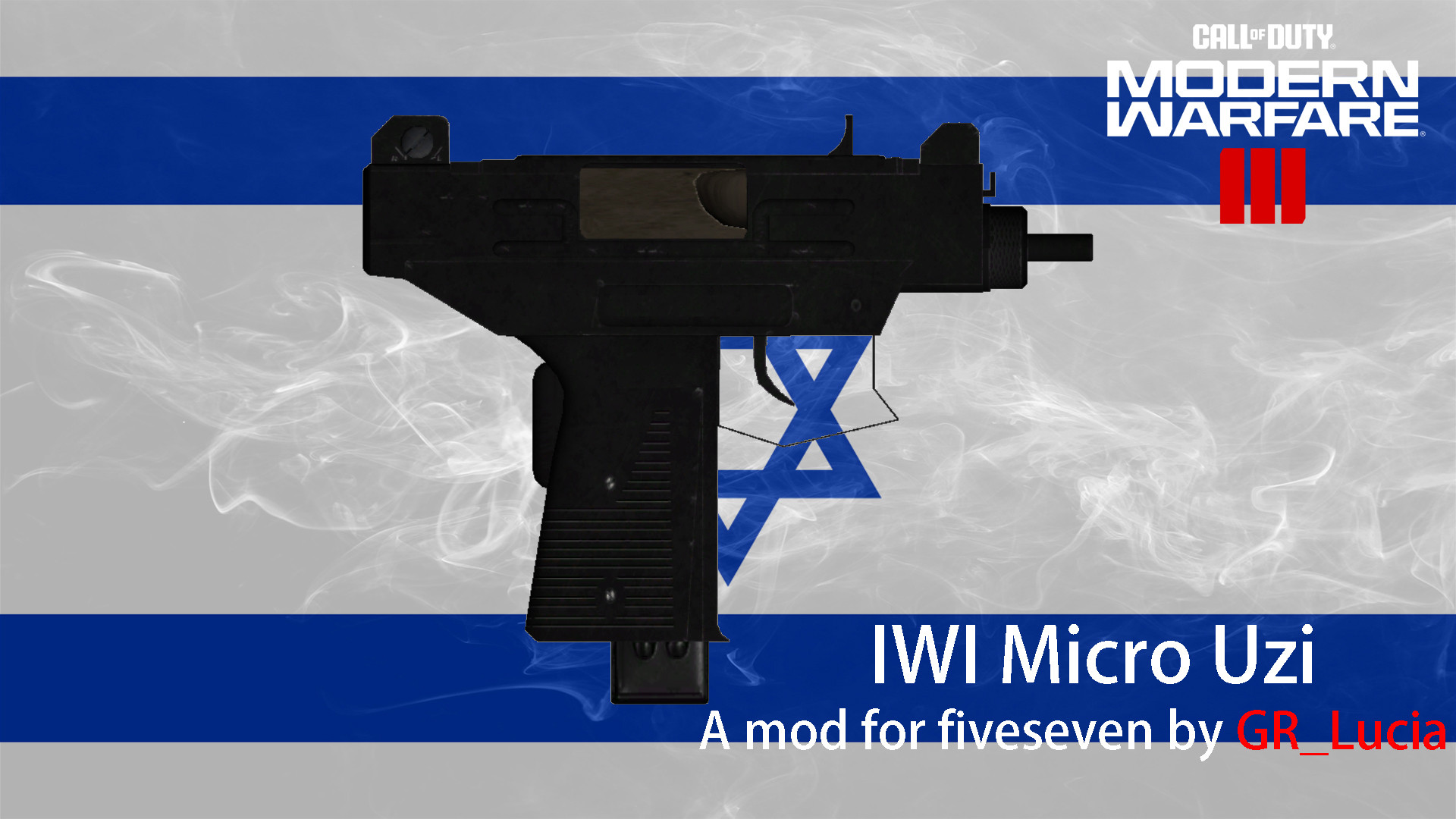 IWI Micro Uzi on MW2023 Animations Mod for Counter-Strike 1.6 | CS1.6 Mods