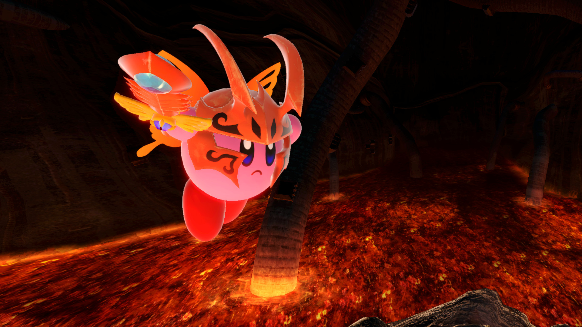 Morpho Knight Sword Kirby over Meta Knight Mod for Super Smash Bros ...