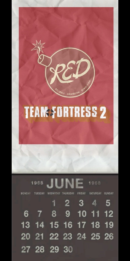 TF2 Team Calendars Mod for Team Fortress 2 | TF2 Mods