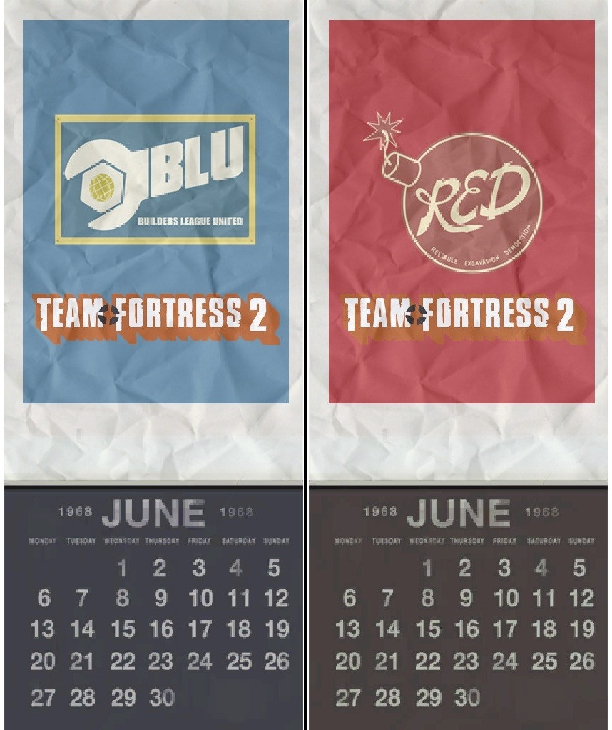TF2 Team Calendars Mod for Team Fortress 2 | TF2 Mods
