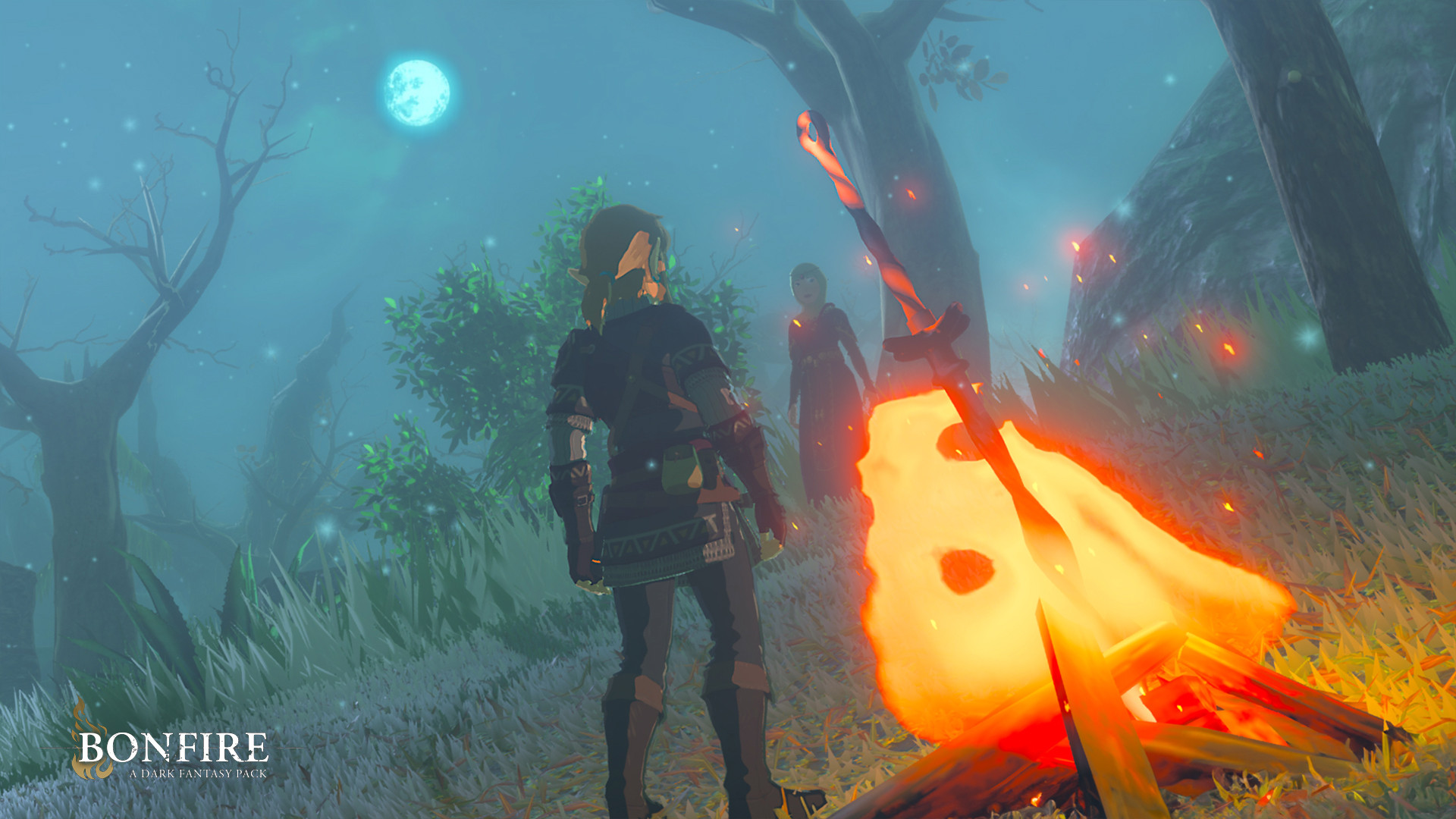 Bonfire: A Dark Fantasy Pack Mod for The Legend of Zelda: Breath of the ...