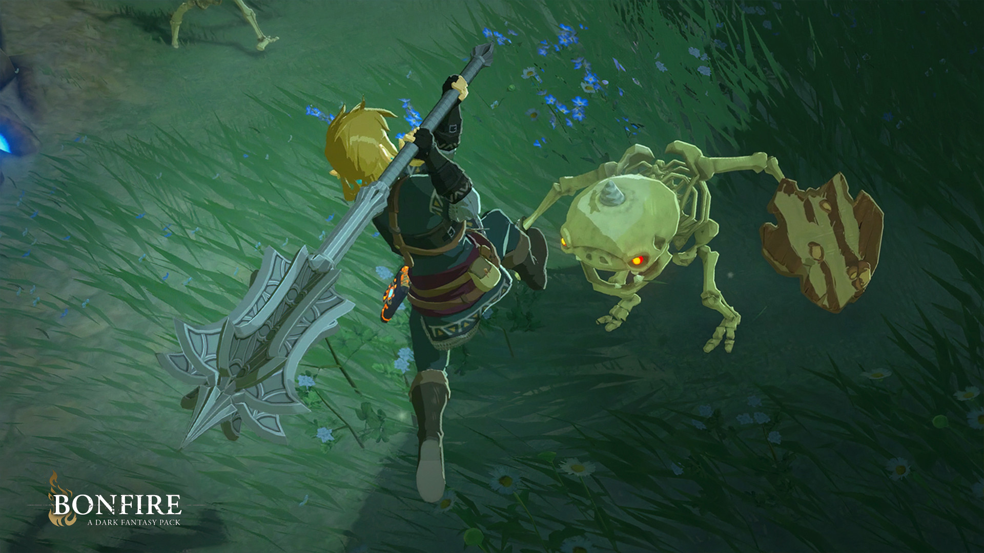 Bonfire: A Dark Fantasy Pack Mod for The Legend of Zelda: Breath of the ...