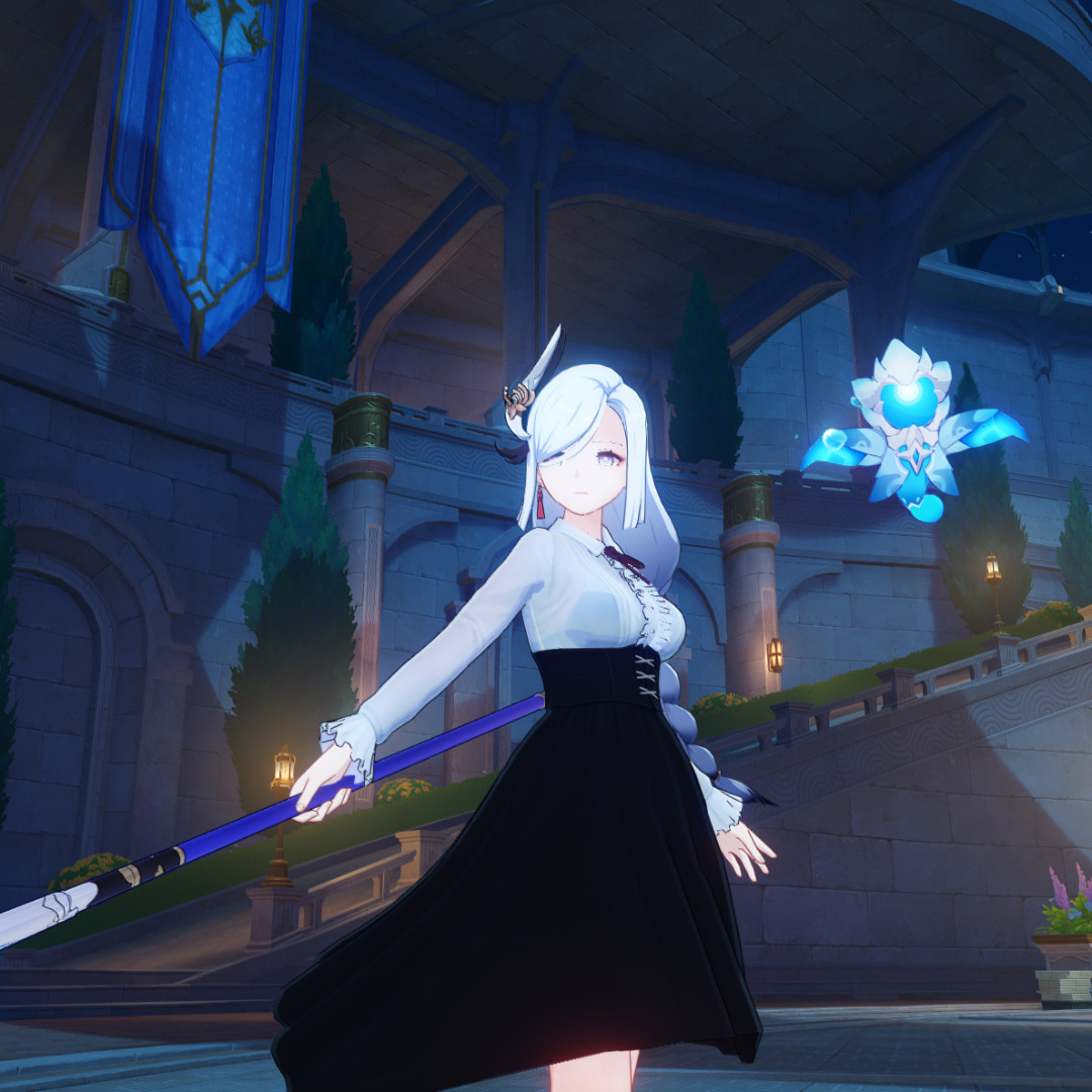 Shenhe High Society Costume Mod Mod for Genshin Impact | GI Mods