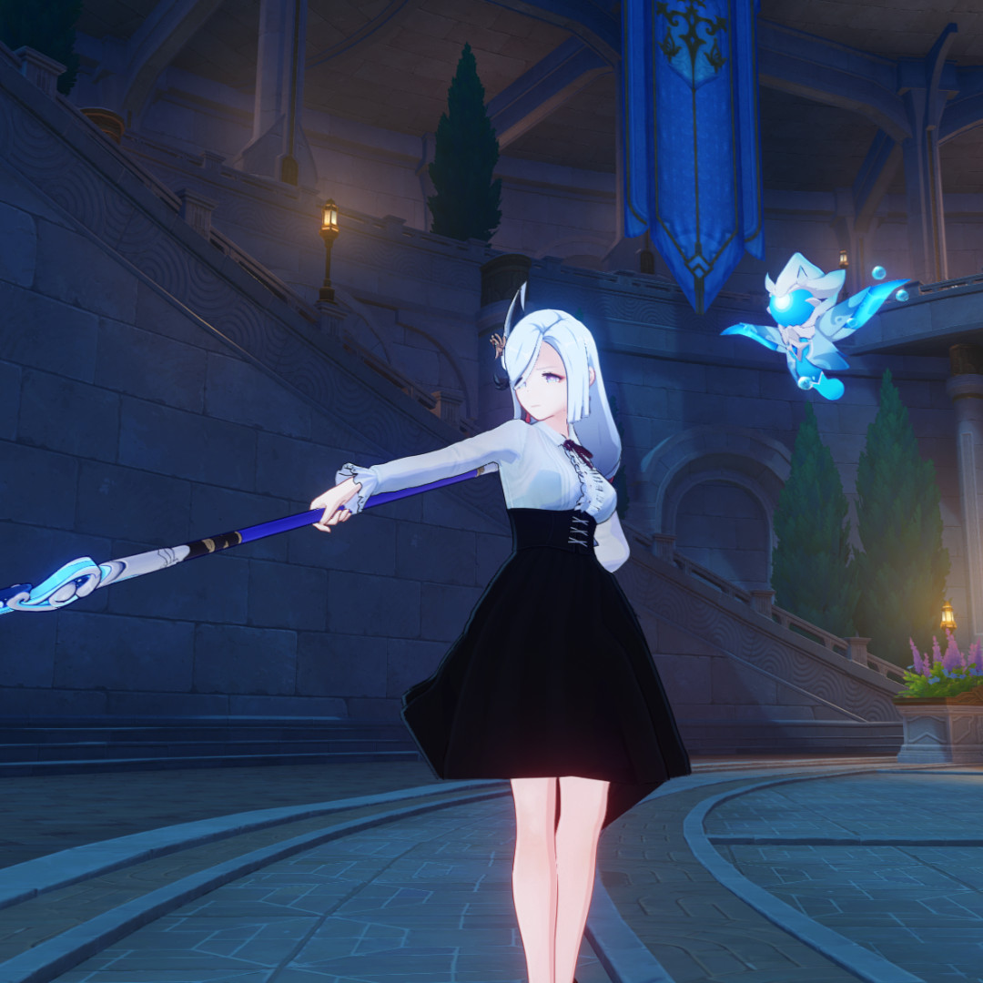 Shenhe High Society Costume Mod Mod for Genshin Impact | GI Mods