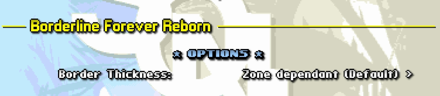 Borderline Forever Reborn Mod for Sonic 3 A.I.R. | S3AIR Mods