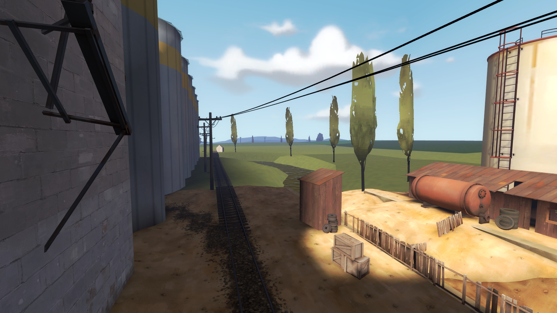 2fort Beta Green Fields texture Mod for Team Fortress 2 | TF2 Mods
