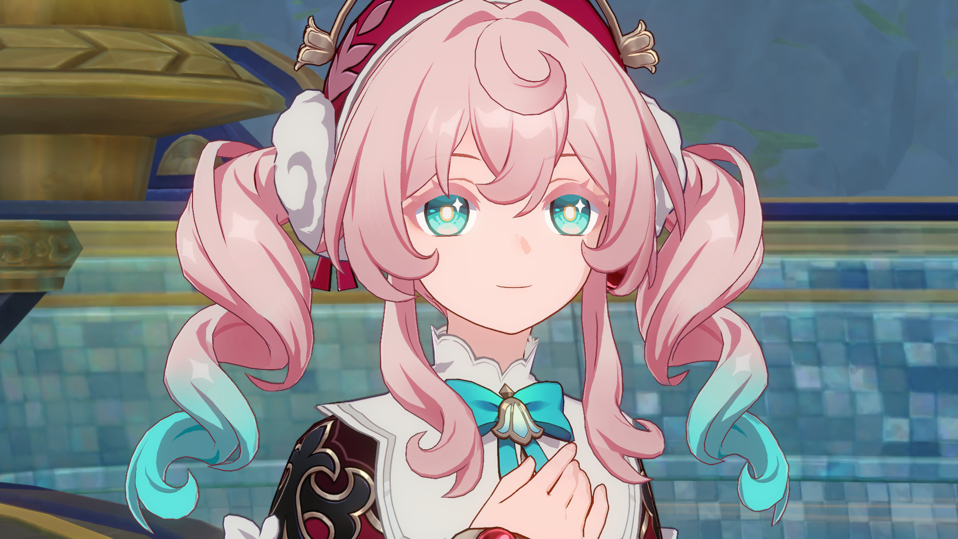 Pink Eyelashes for Hyacine Mod for Honkai Star Rail | HSR Mods