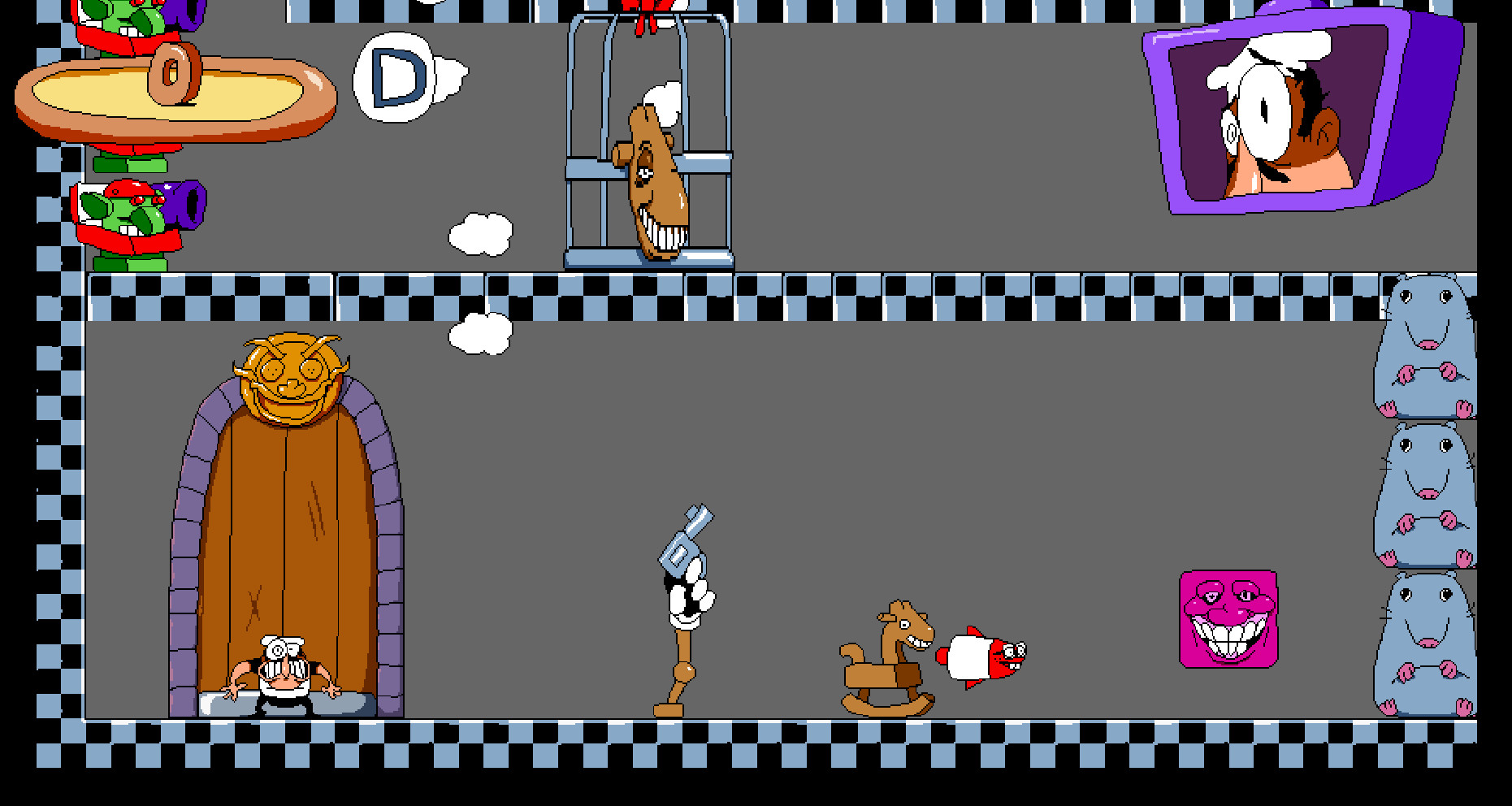 nightmare tower Mod for Pizza Tower | PT Mods