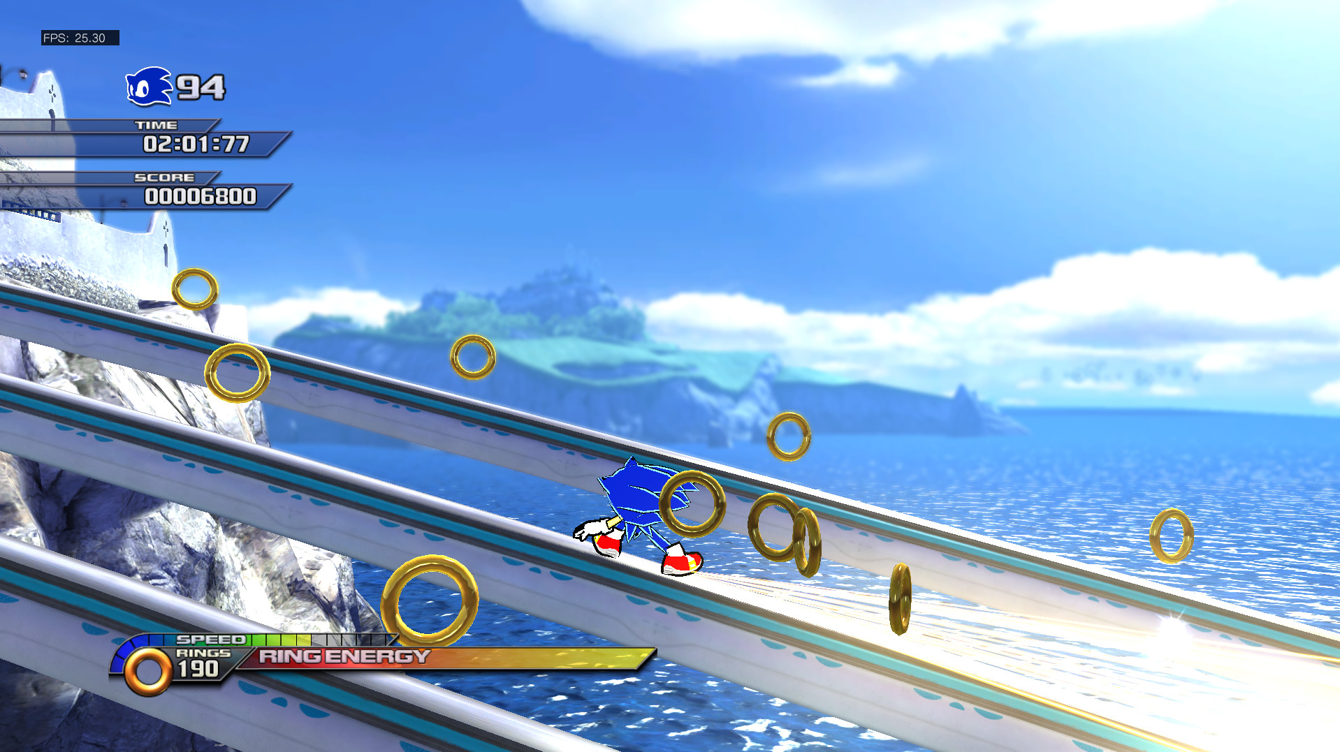 Uekawa Inspired Stylized Sonic Mod for Unleashed Recompiled | UR Mods
