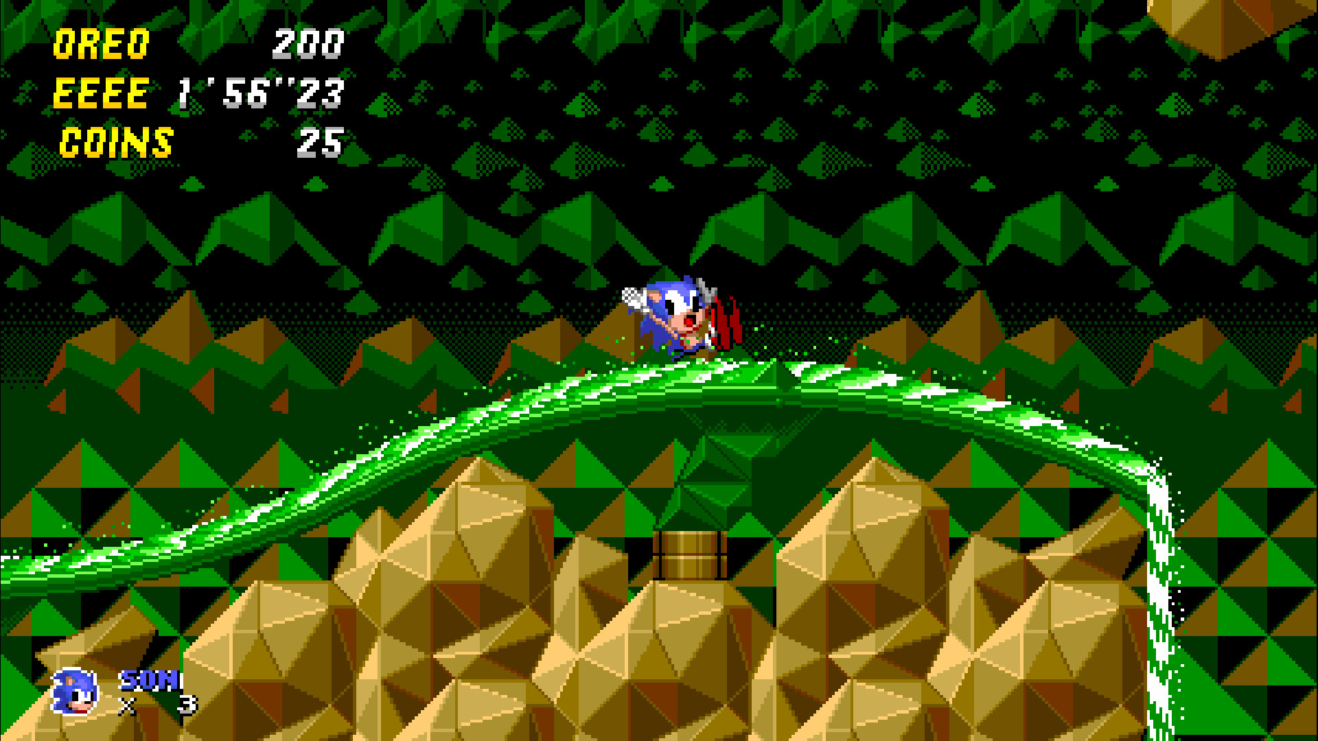 Sonic 2 Absolute Repainted Mod for Sonic The Hedgehog 2 Absolute | S2A Mods