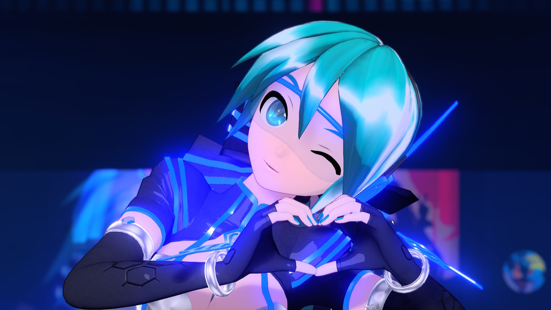 Cyber Dive Miku Mod for Hatsune Miku: Project DIVA Mega Mix+ ...