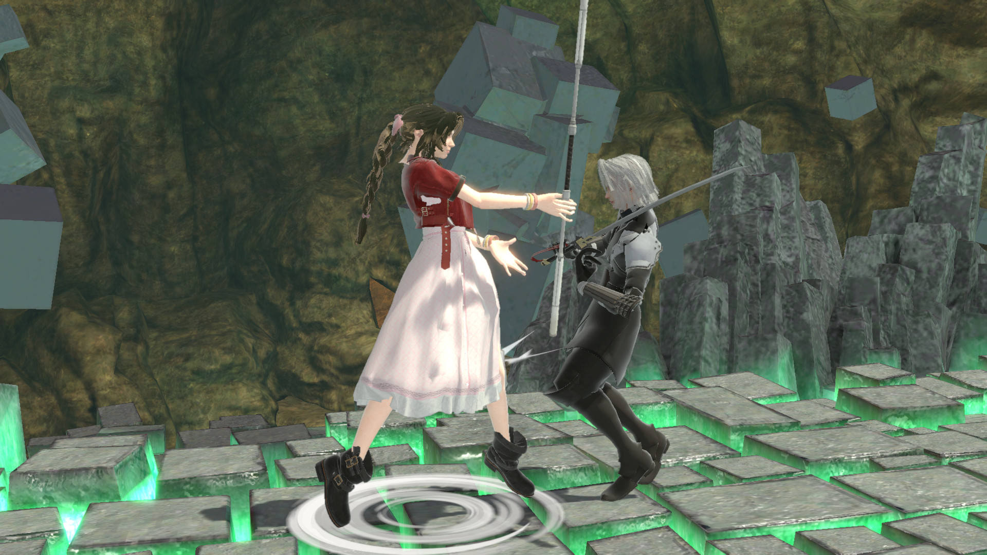 Aeris - FF7 Remake Version Mod for Super Smash Bros. Ultimate | SSBU Mods