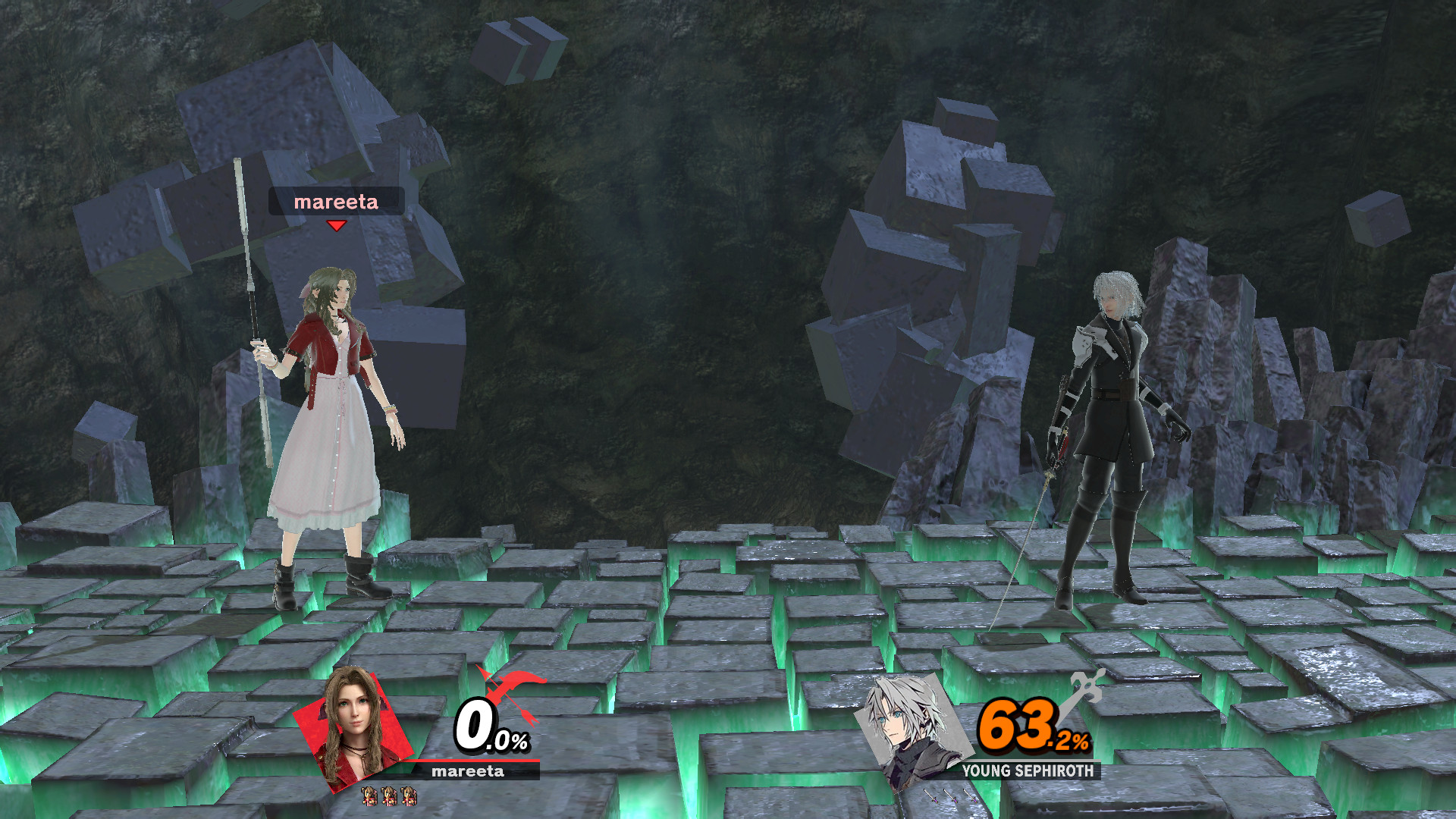 Aeris - FF7 Remake Version Mod for Super Smash Bros. Ultimate | SSBU Mods