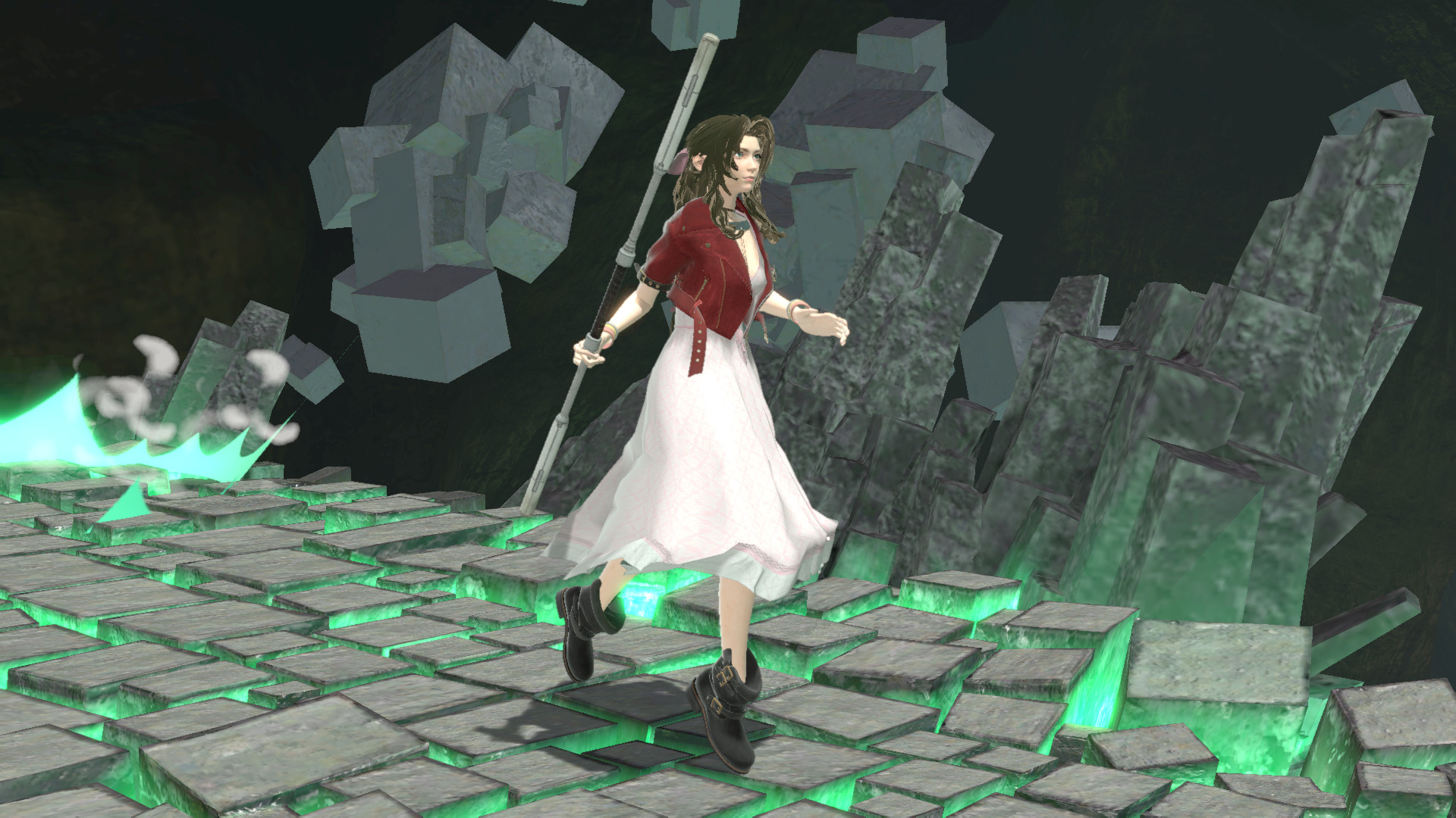 Aeris - FF7 Remake Version Mod for Super Smash Bros. Ultimate | SSBU Mods