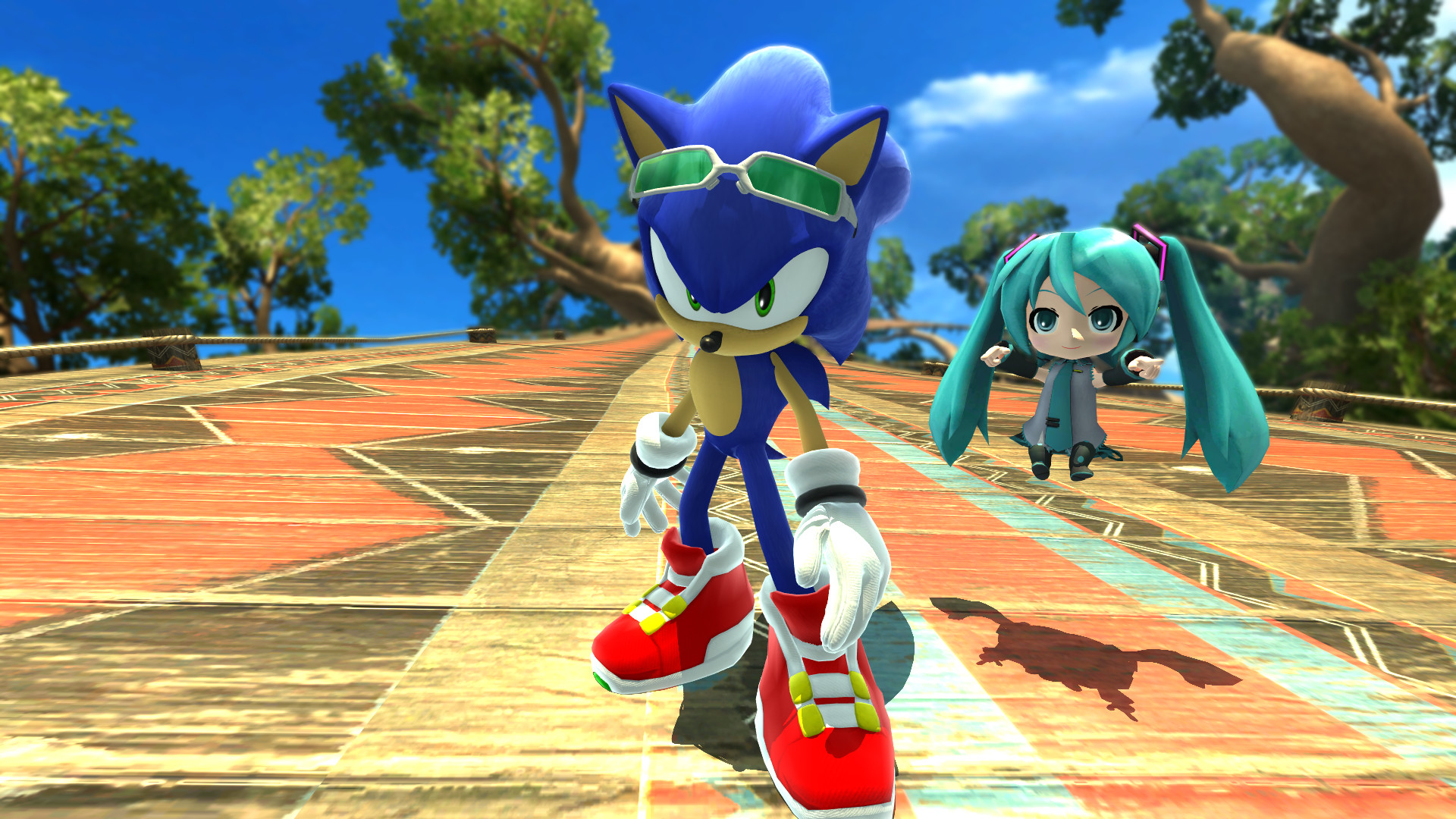 Yet Another Free Riders Sonic Mod for Unleashed Recompiled | UR Mods
