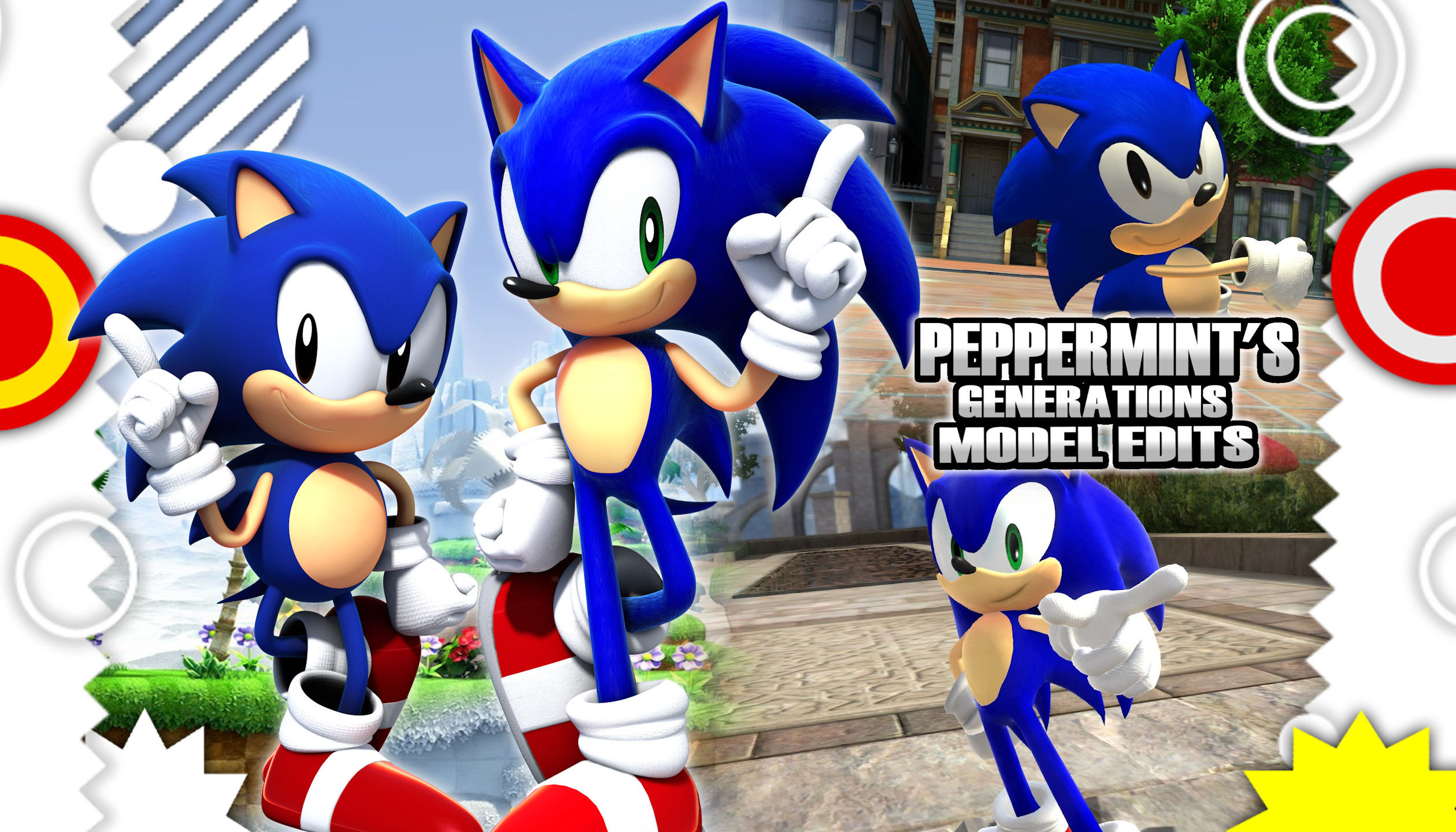 Peppermint's Generations Model Edits Mod for Sonic Generations (2011 ...