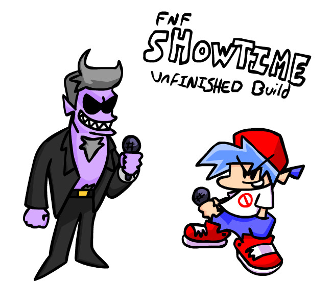 Showtime Unfinished Build Mod for Friday Night Funkin' | FNF Mods