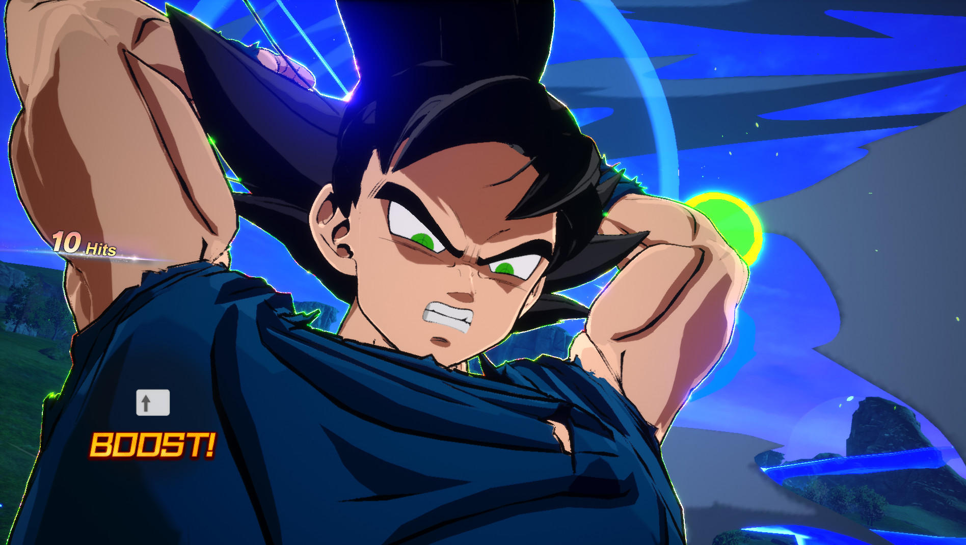 Vznty's UV- Green Seraphim Goku Mod for Dragon Ball: Sparking! ZERO | DBSZ Mods