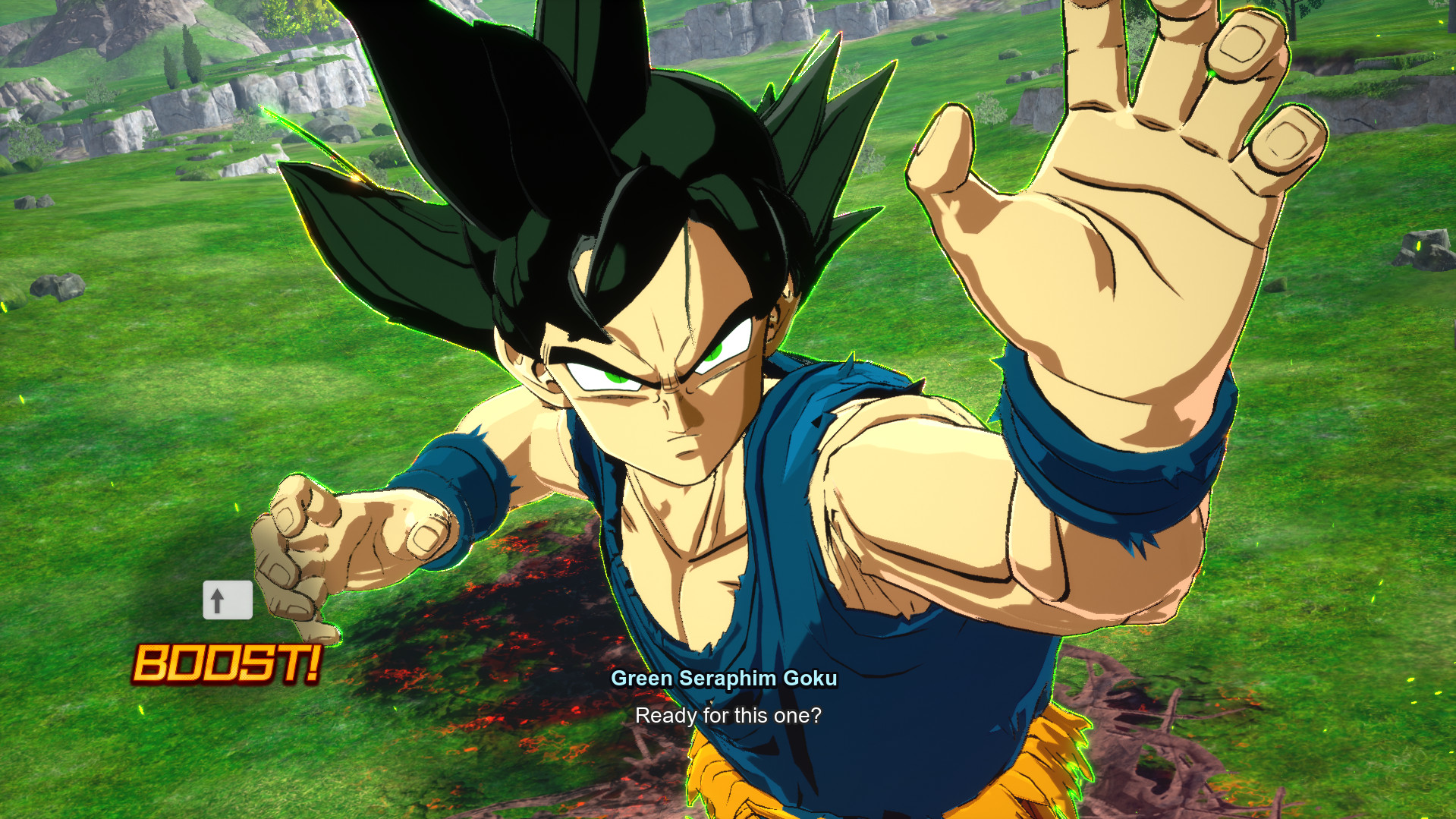 Vznty's UV- Green Seraphim Goku Mod for Dragon Ball: Sparking! ZERO ...