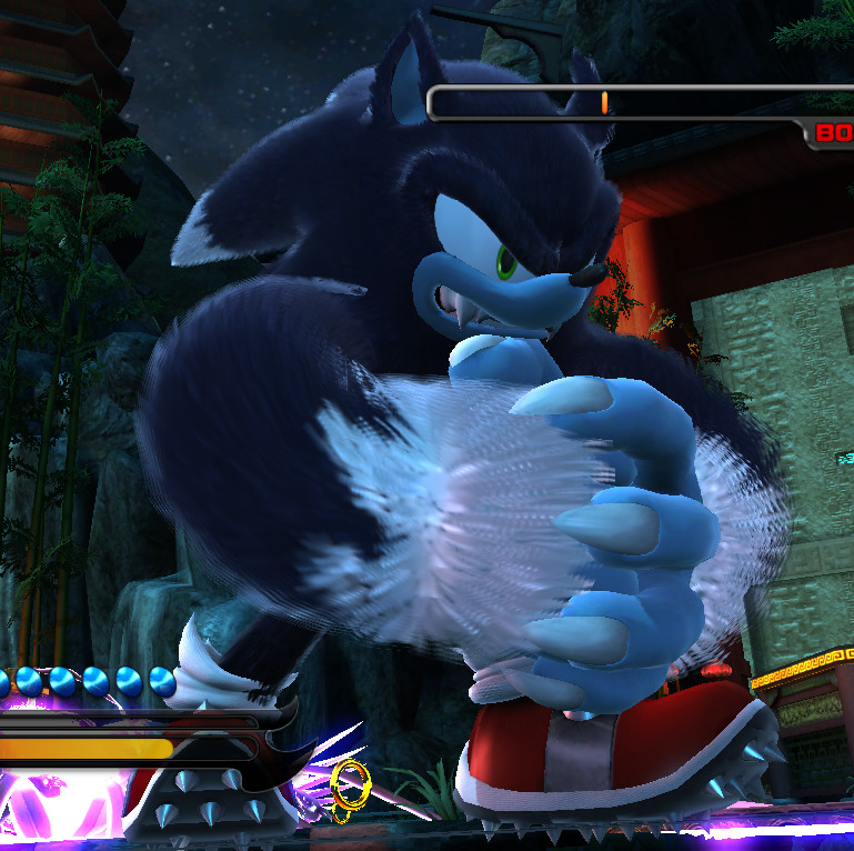 Speed Sim Styled Werehog Mod for Unleashed Recompiled | UR Mods