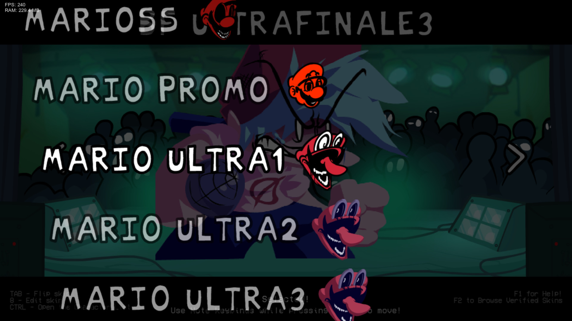 Mario's Madness all characters playable?! Mod for Friday Night Funkin' | FNF Mods