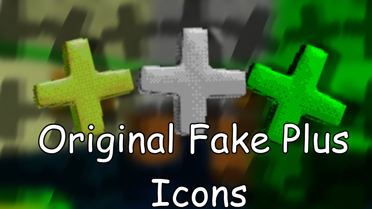 (0.10) Original Fake Plus Icons Design Mod for Baldi's Basics | Baldi Mods