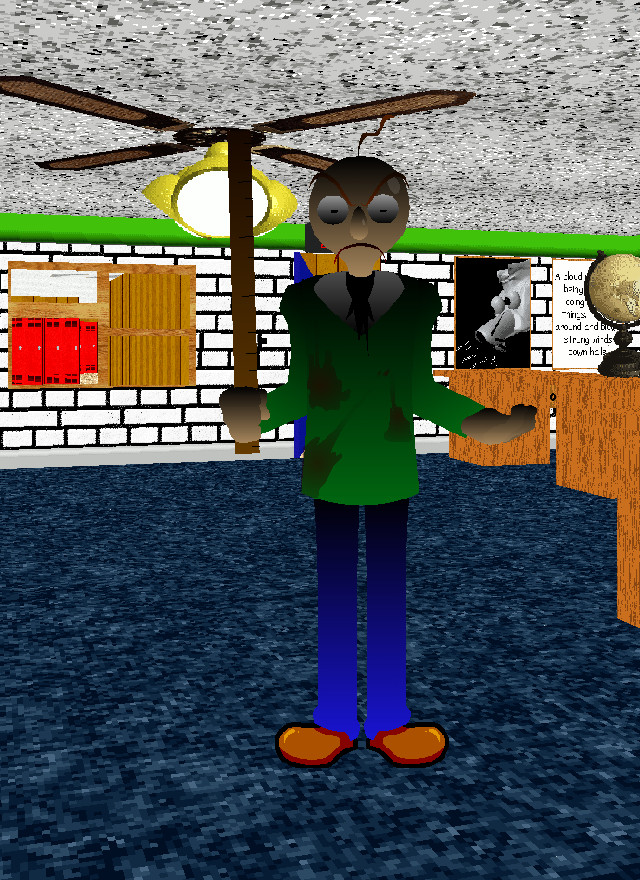 Sprunki Styled Baldi Mod for Baldi's Basics | Baldi Mods
