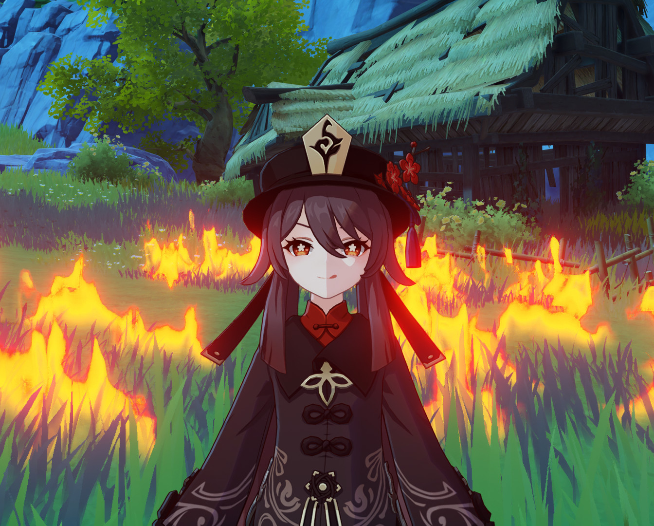 Hu Tao Facial Expressions Mod for Genshin Impact | GI Mods