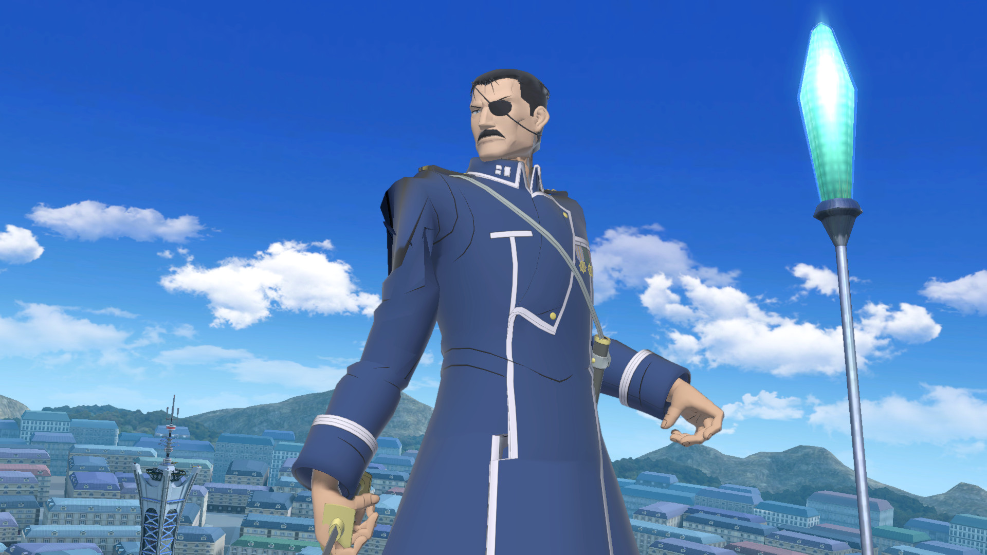 King Bradley over Marth (Request) Mod for Super Smash Bros. Ultimate | SSBU Mods