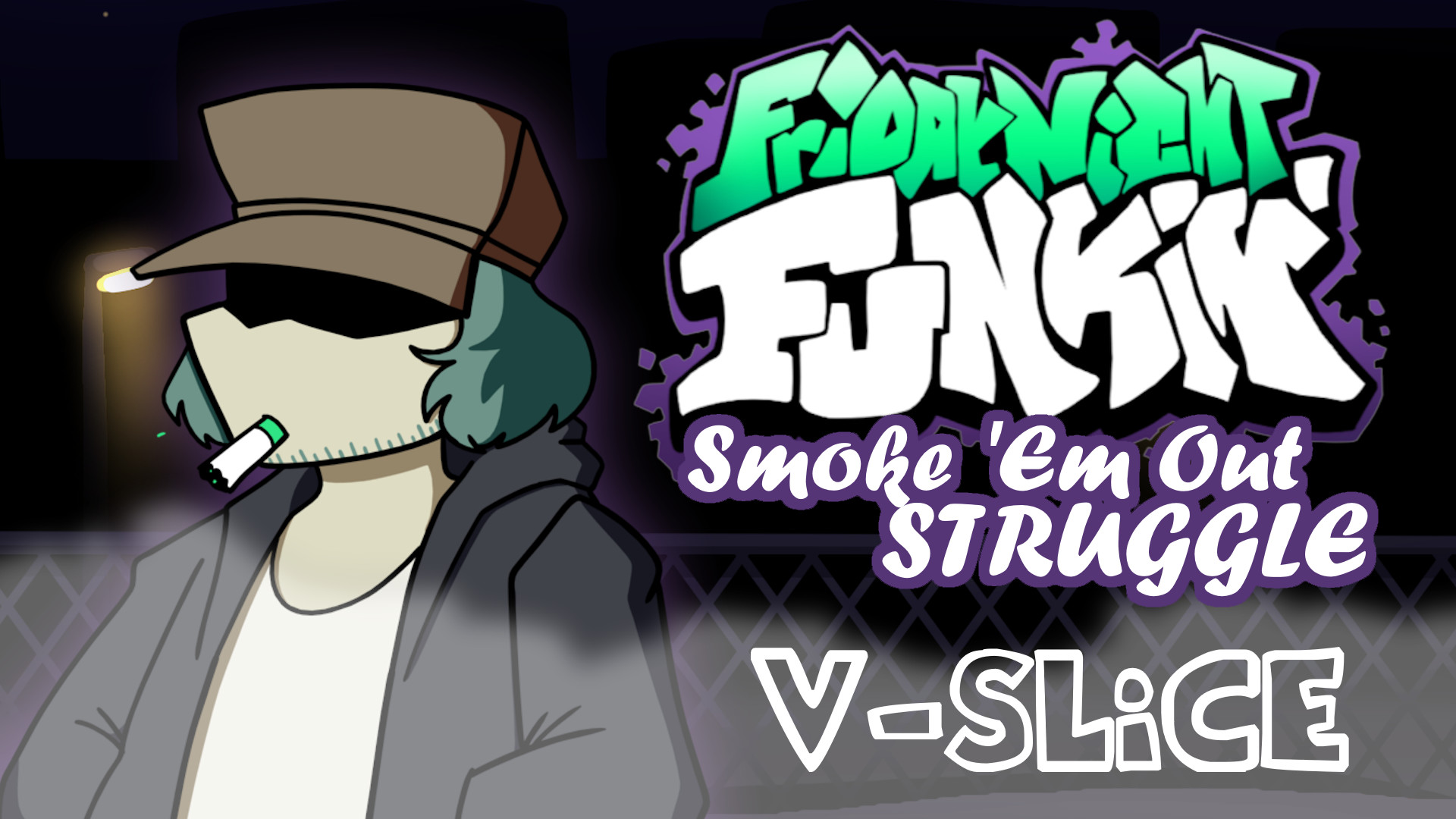 Smoke 'Em Out Struggle - V-Slice Edition Mod for Friday Night Funkin ...