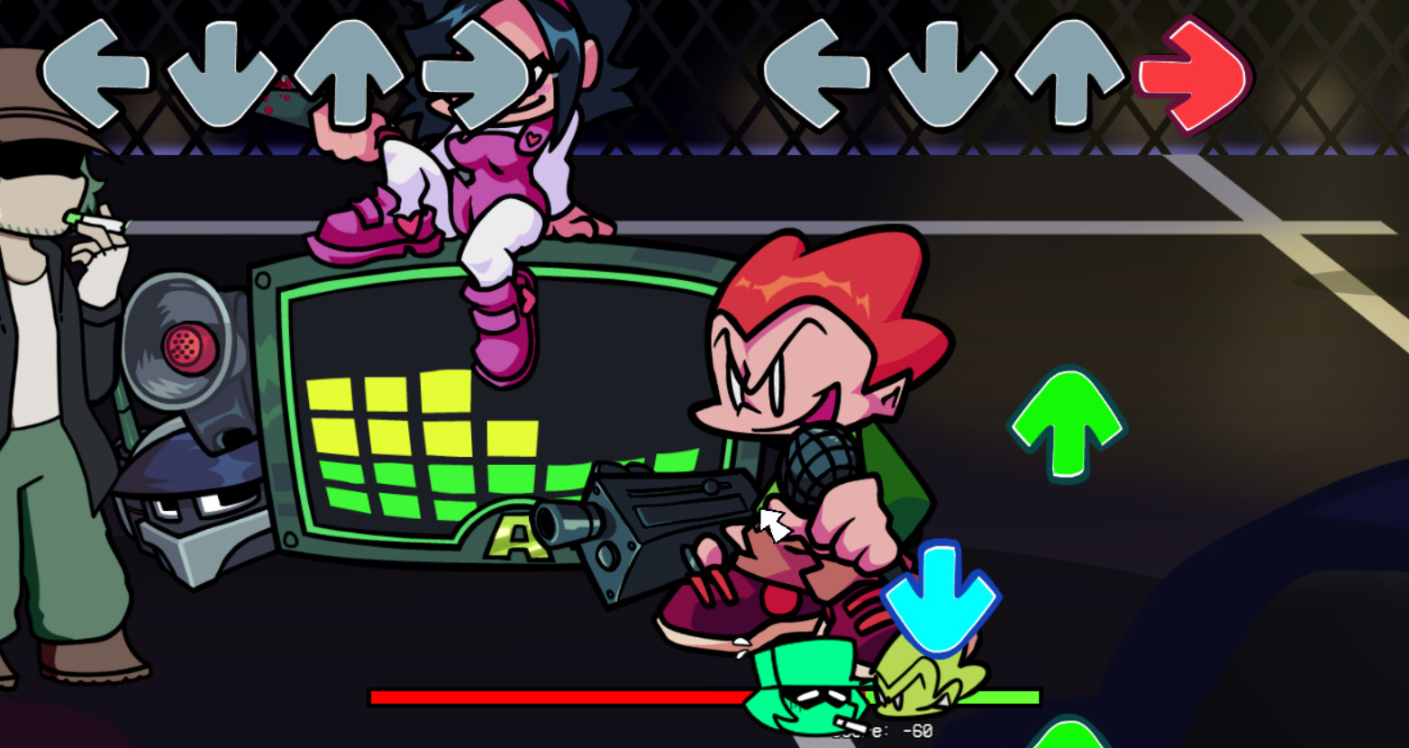 Smoke 'Em Out Struggle - V-Slice Edition Mod for Friday Night Funkin ...