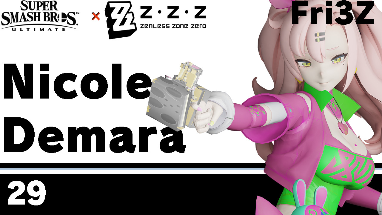 Nicole Demara (8 slots) Mod for Super Smash Bros. Ultimate | SSBU Mods