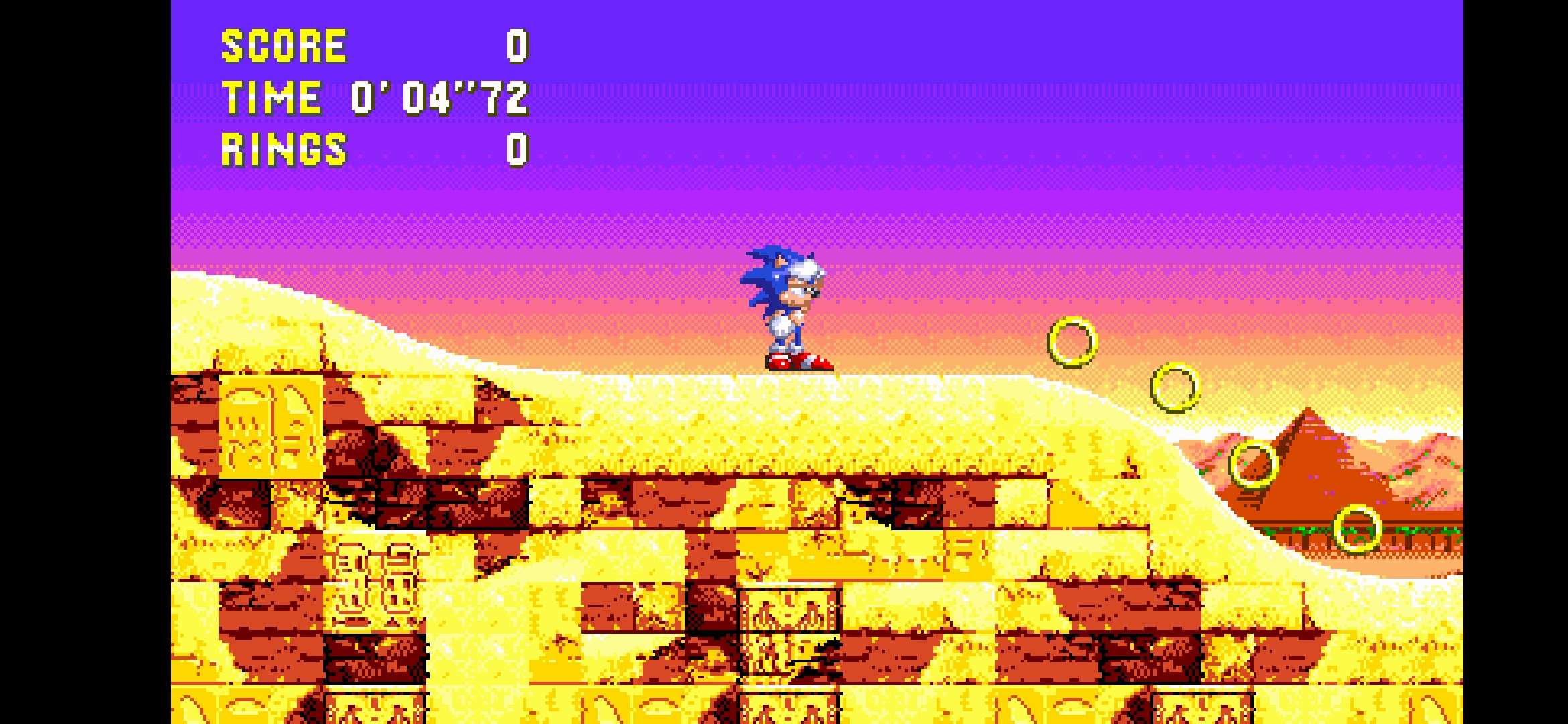 Sweating Sonic Idle For SOZ And LRZ Mod for Sonic 3 A.I.R. | S3AIR Mods