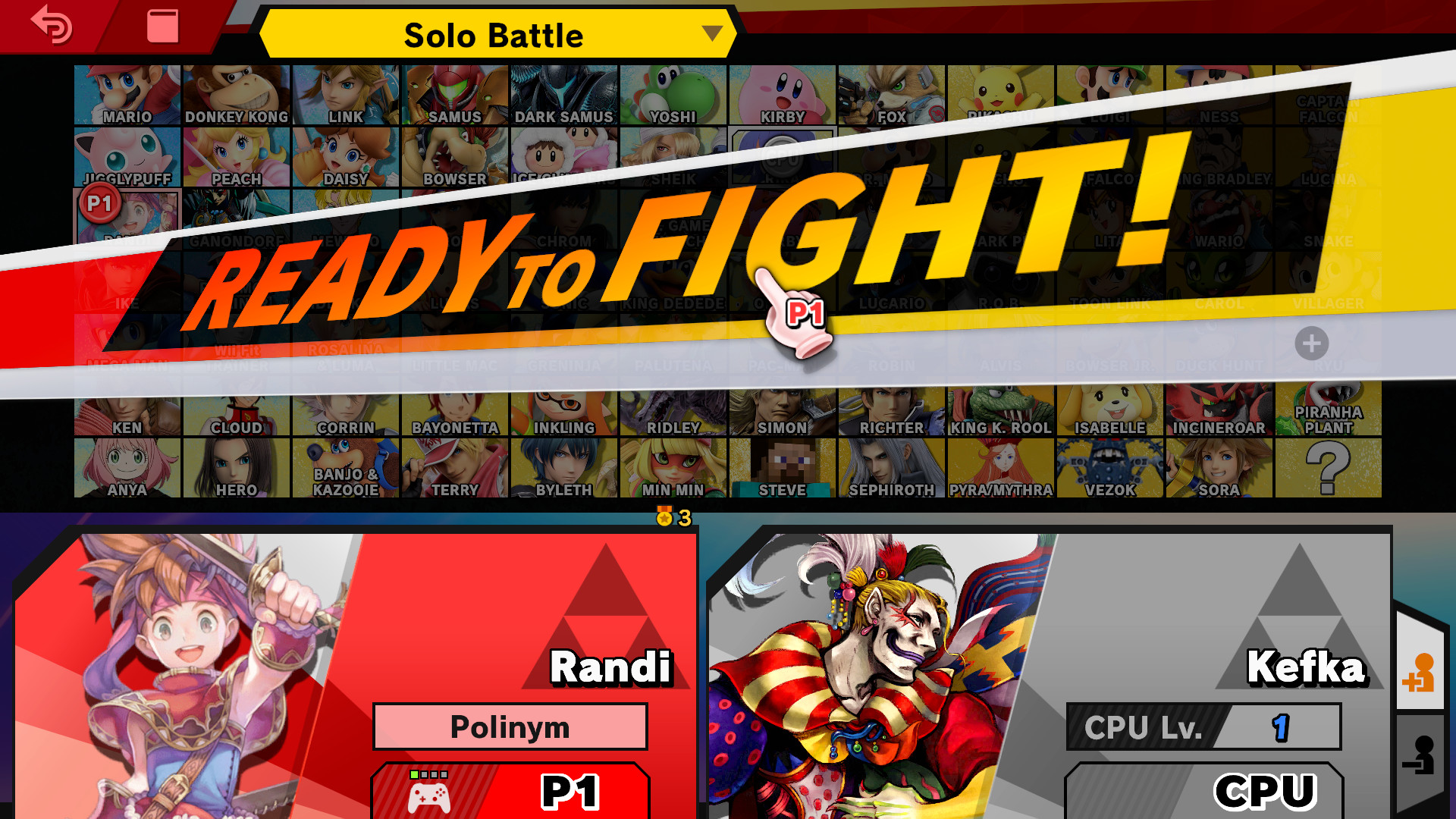 Secret of Mana Randi over Young Link (Request) Mod for Super Smash Bros ...