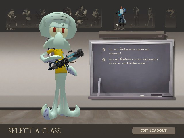 Squidward Mod for Team Fortress 2 | TF2 Mods