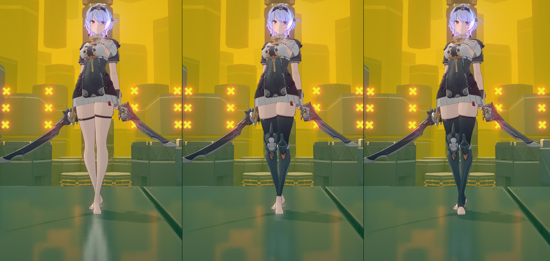 Soldier 0 - Anby Barefoot Mod for Zenless Zone Zero | ZZZ Mods