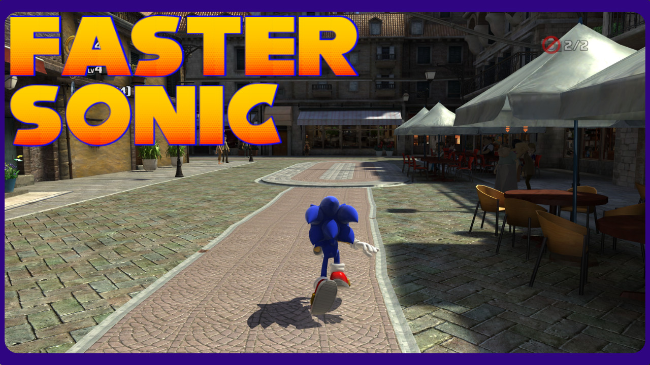 Faster Sonic in Towns Mod for Unleashed Recompiled | UR Mods