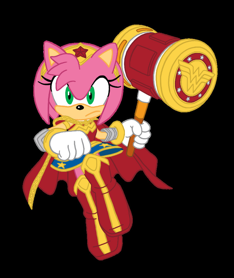 Wonder Woman Amy Mod for Sonic Adventure 2 | SA2 Mods